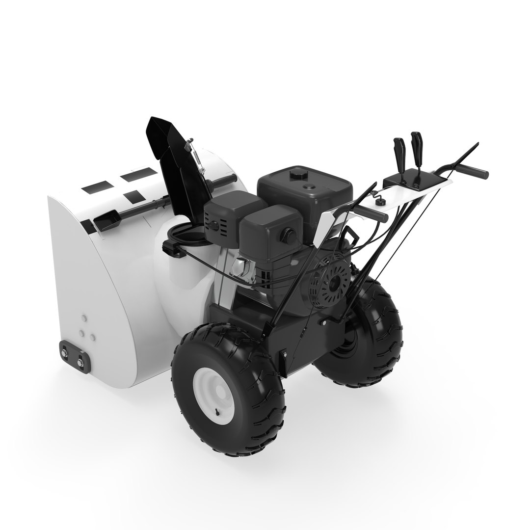 Snow Thrower 3D Model - TurboSquid 1983860