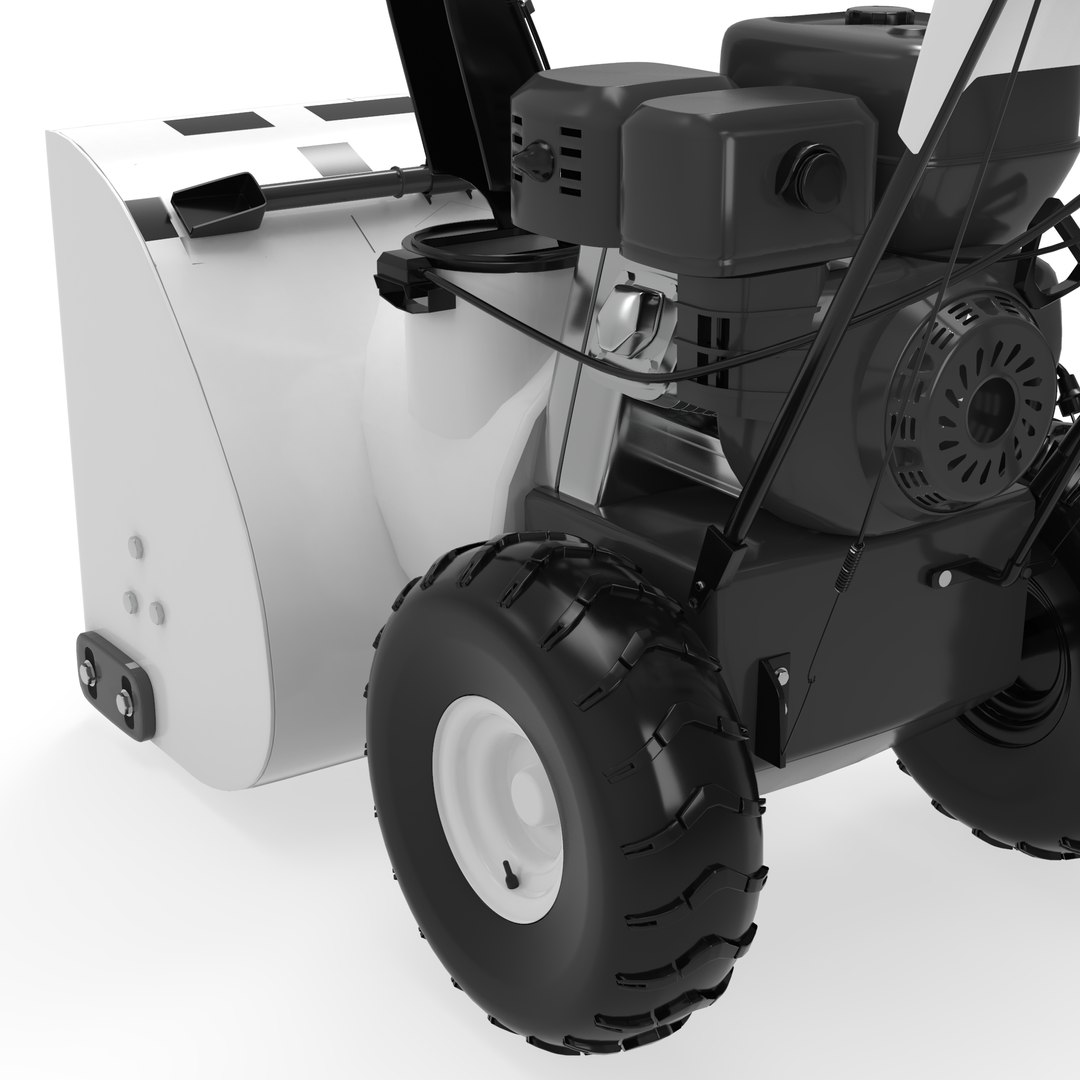 Snow Thrower 3D Model - TurboSquid 1983860