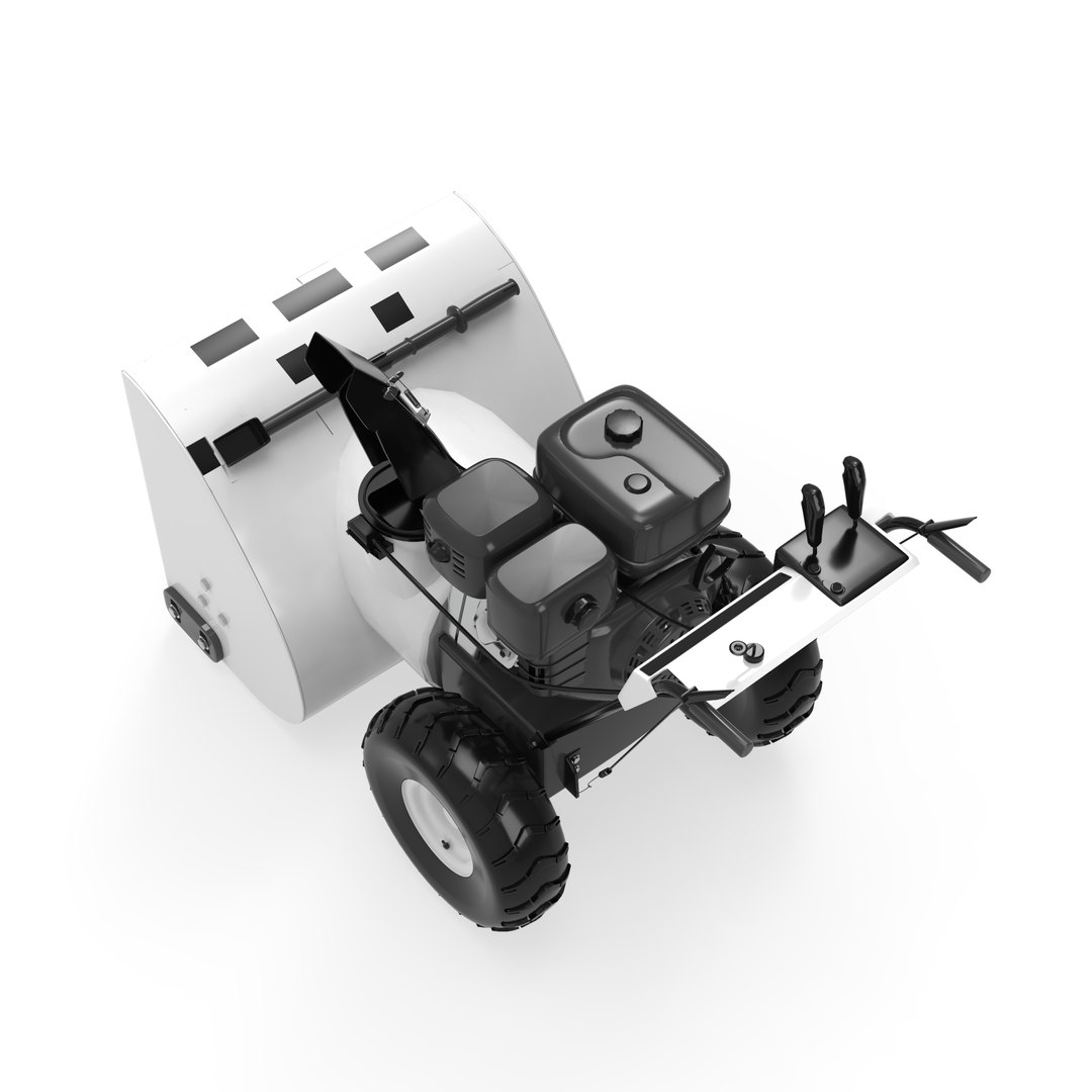 Snow Thrower 3D Model - TurboSquid 1983860
