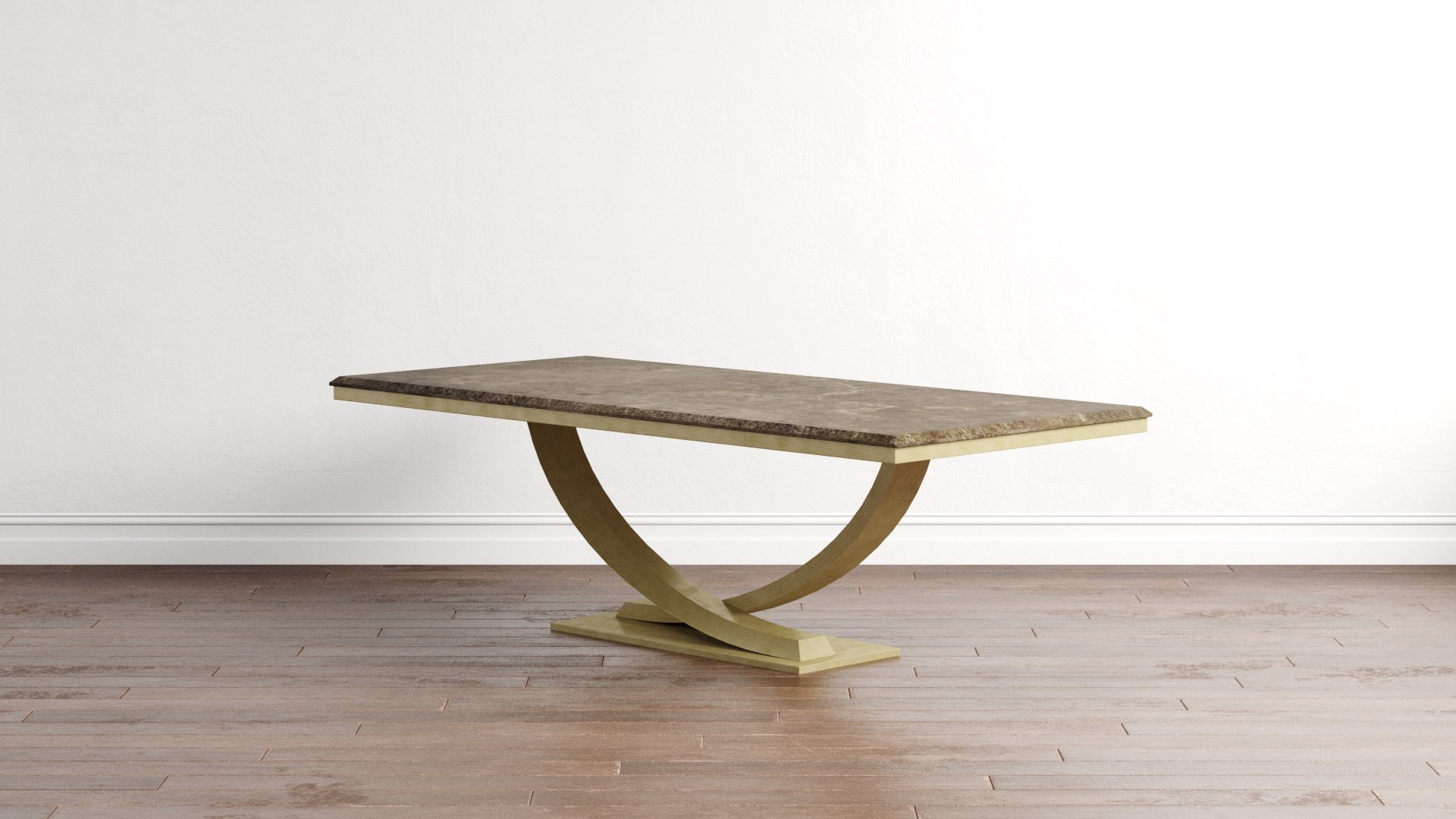 3D Model Hausmann Table By Hugues Chevalier 3D Model - TurboSquid 1951340