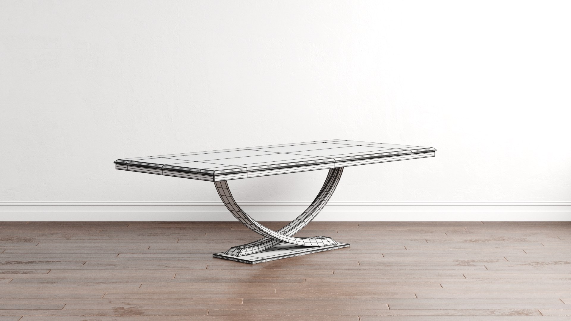 3D Model Hausmann Table By Hugues Chevalier 3D Model - TurboSquid 1951340