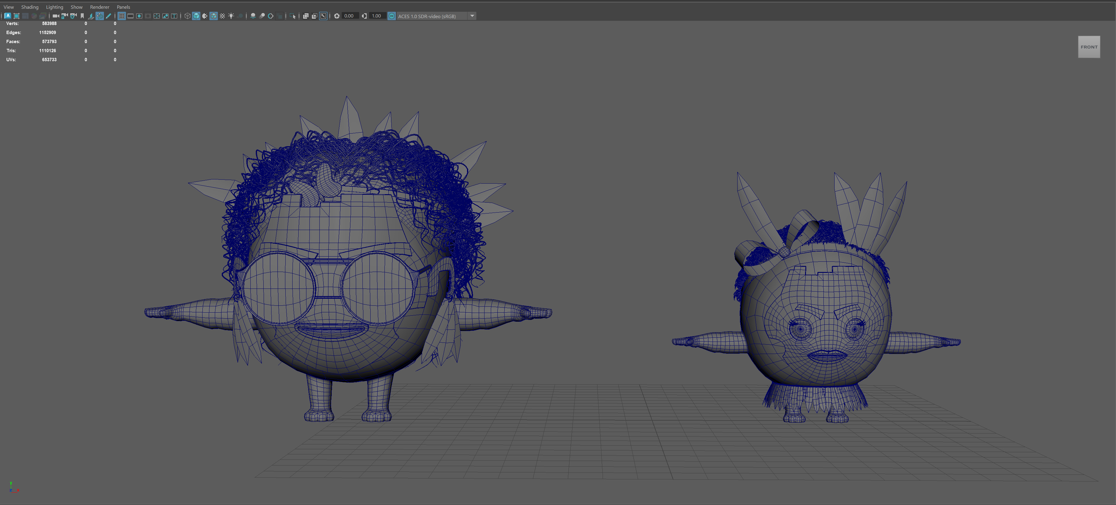 modelo 3d Coco Girl y Baby Rigged - TurboSquid 2498798
