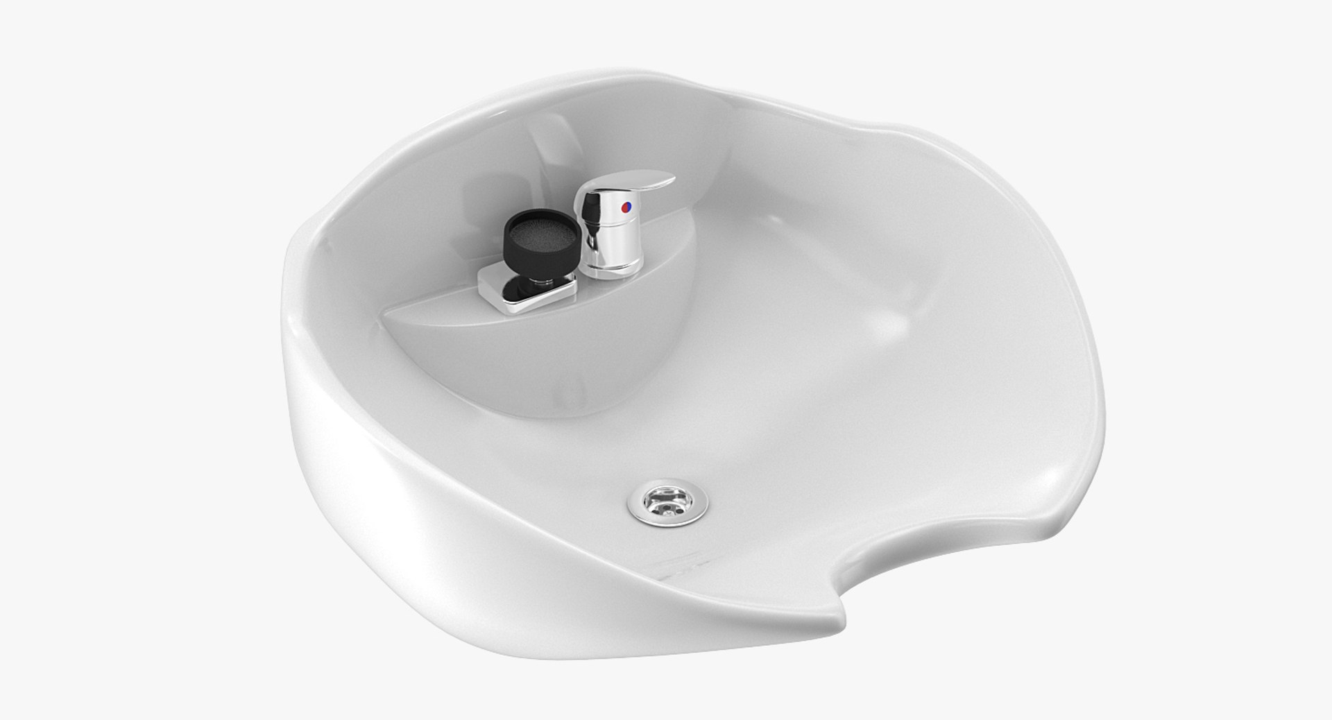 Beauty Salon Shampoo Bowl 3D Model - TurboSquid 1400473