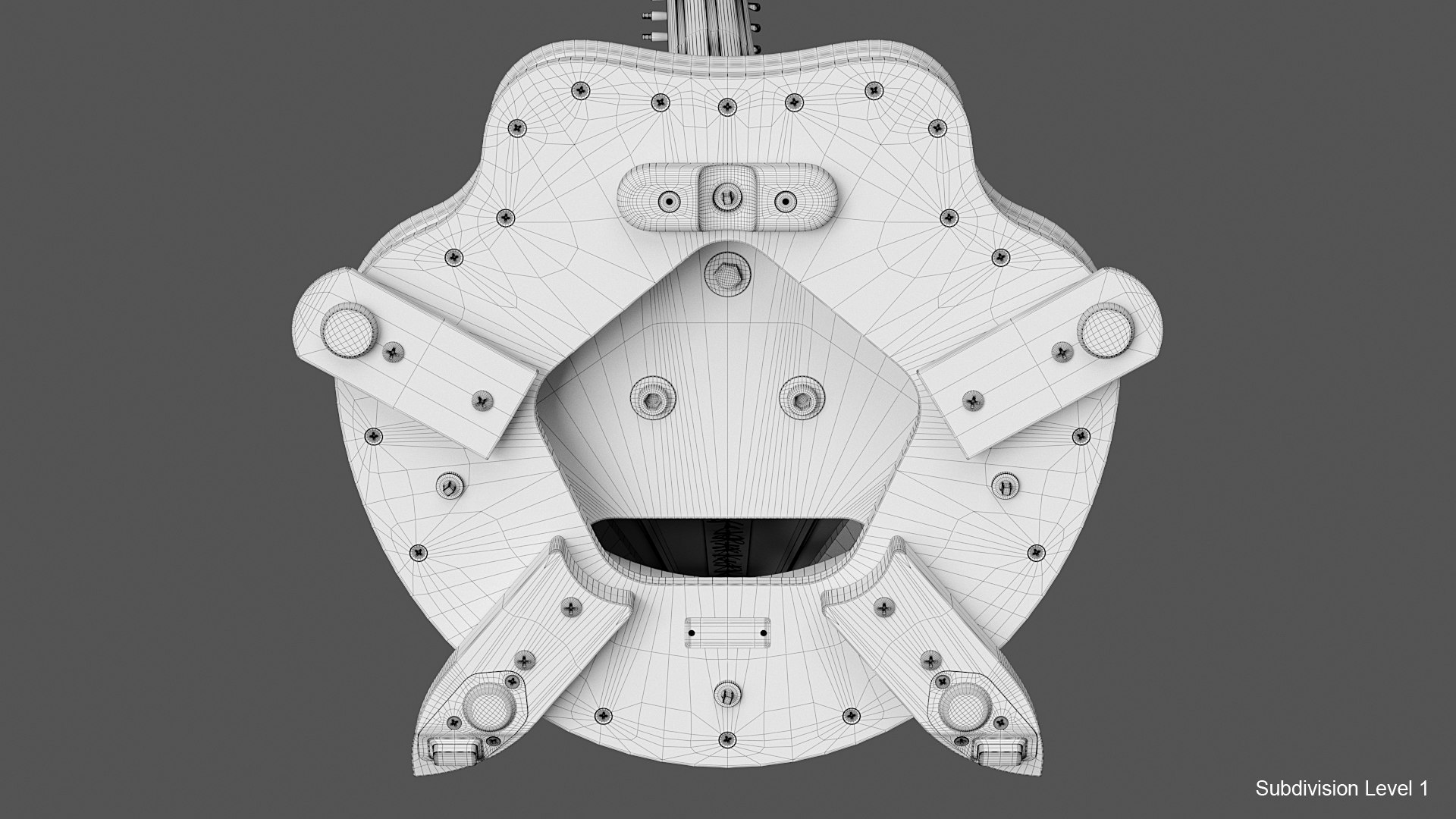 3D realistic lever harp - TurboSquid 1561887