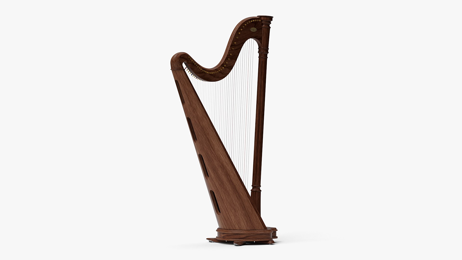 3D Realistic Lever Harp - TurboSquid 1561887