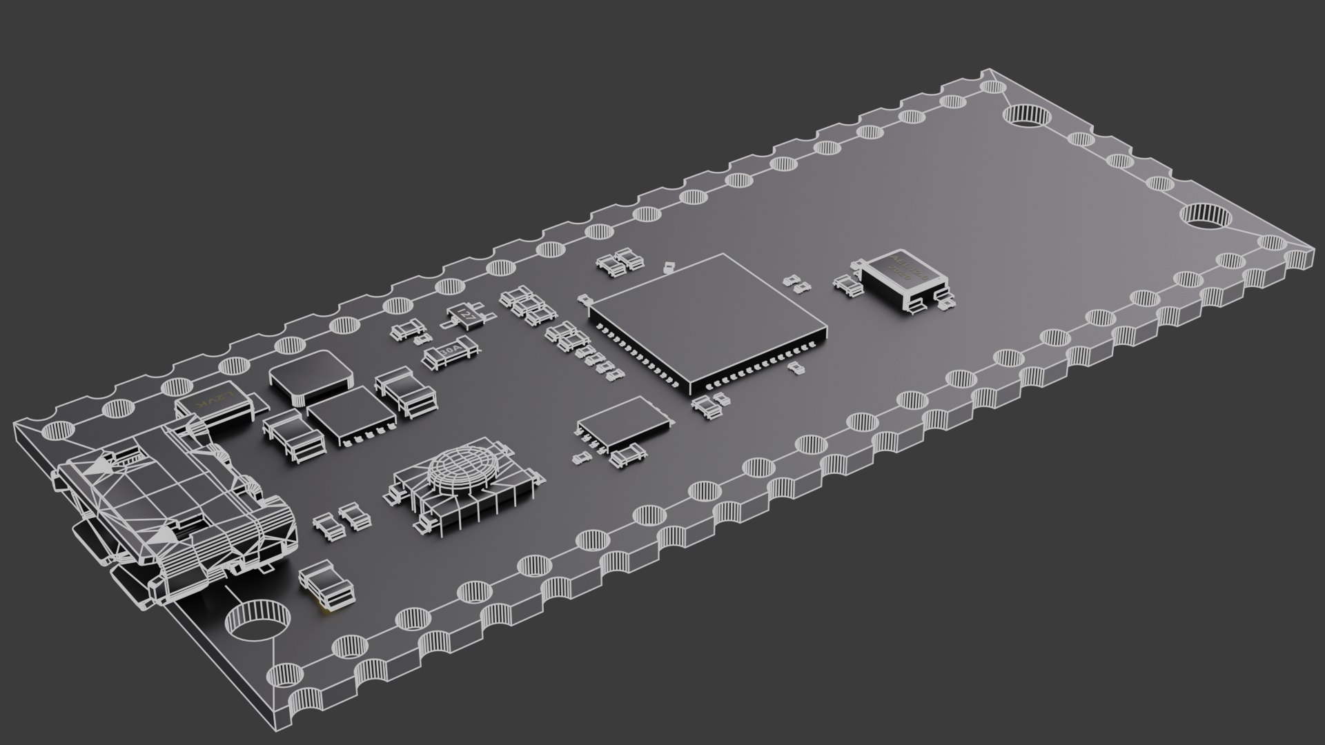 3D Raspberry Pi Pico - TurboSquid 2246602