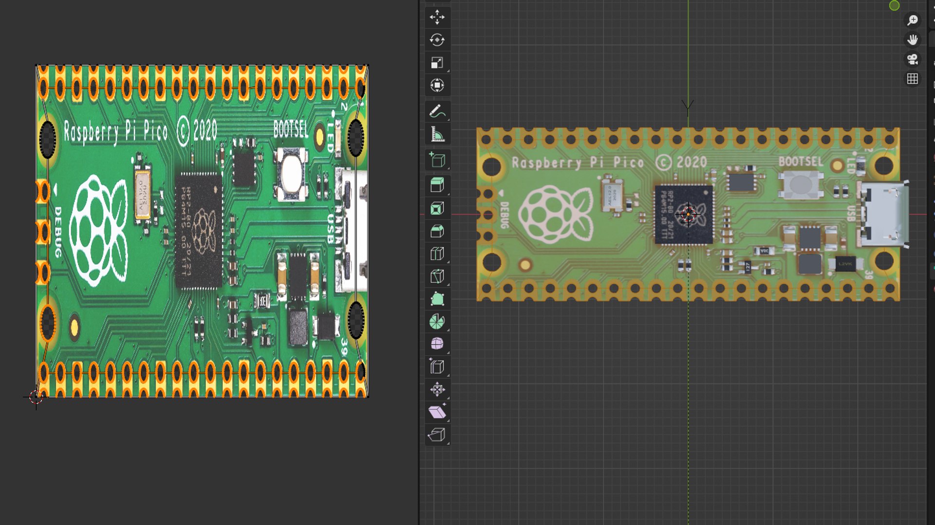 3D Raspberry Pi Pico - TurboSquid 2246602