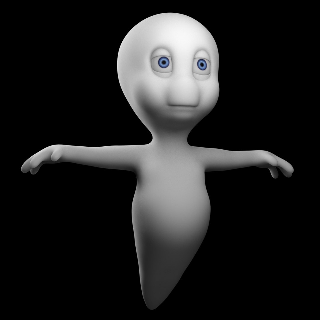 3d Casper Friendly Ghost