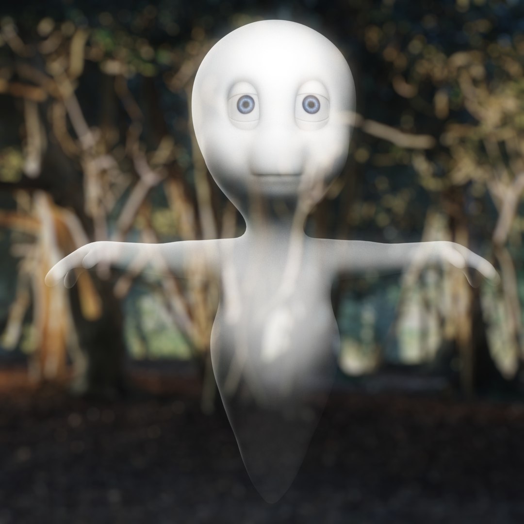 3d Casper Friendly Ghost