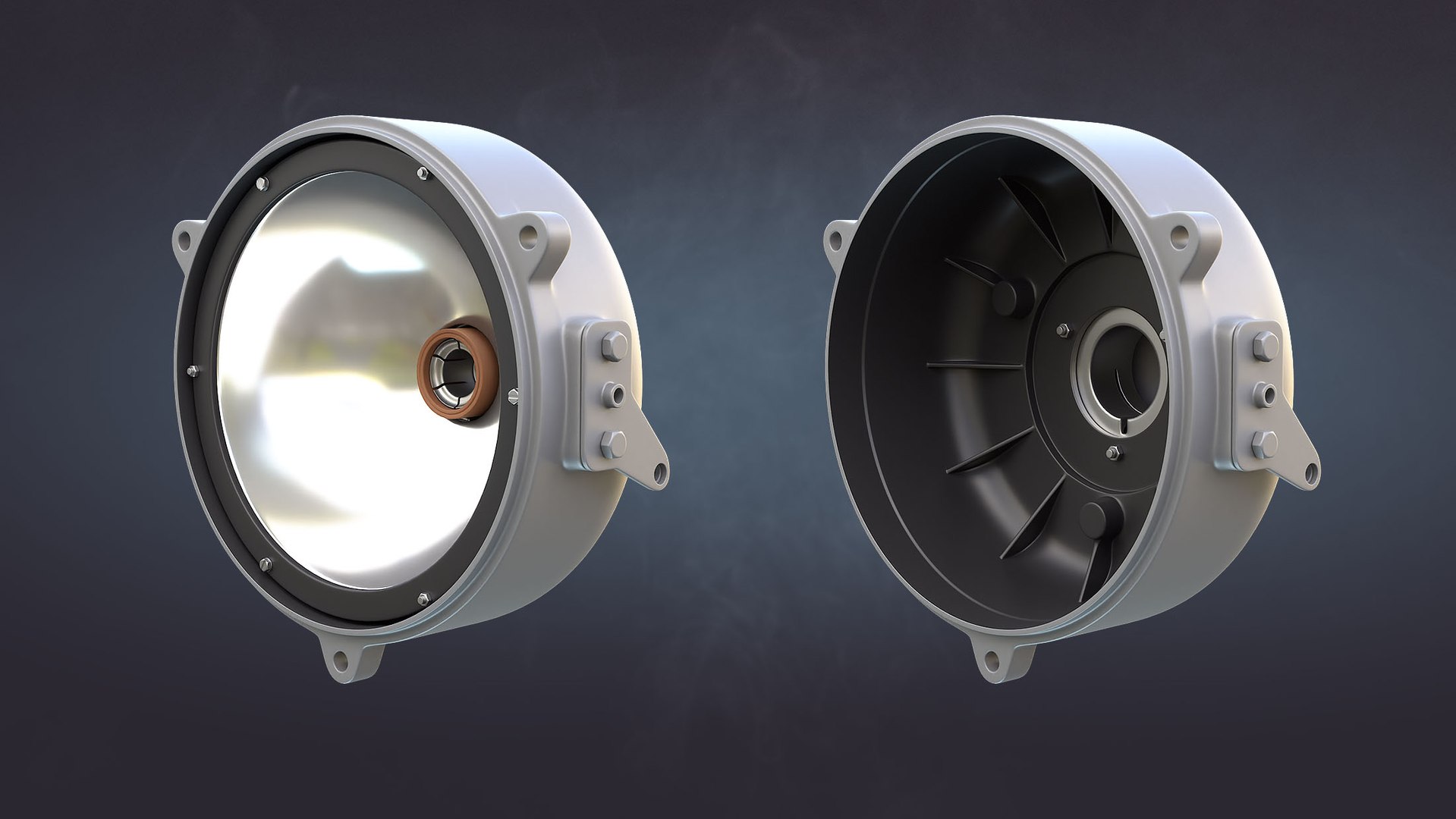 OU-3G Tank Searchlight 3D Model - TurboSquid 2017036