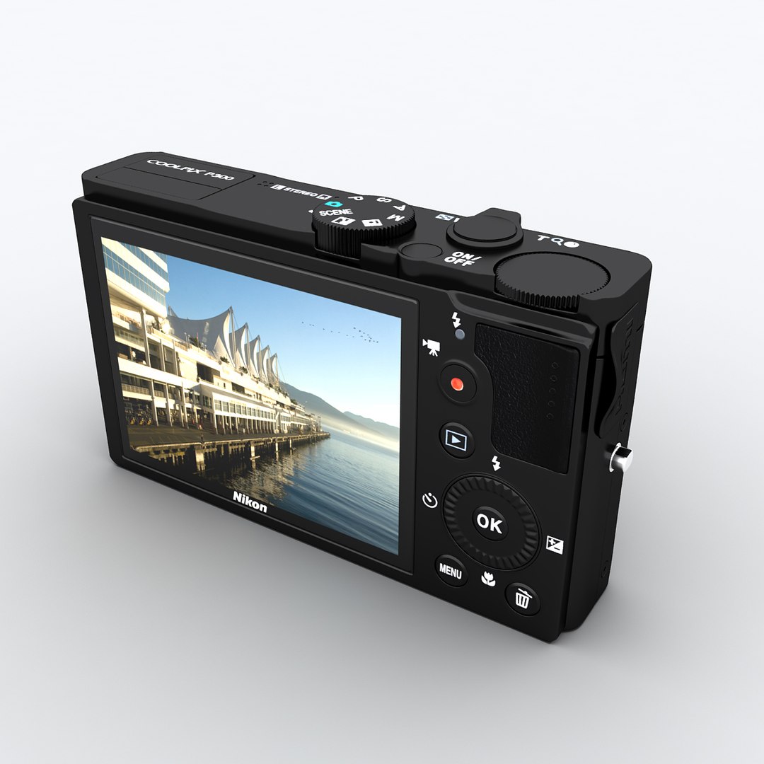 Nikon Coolpix P300 Camera Lens 3d 3ds