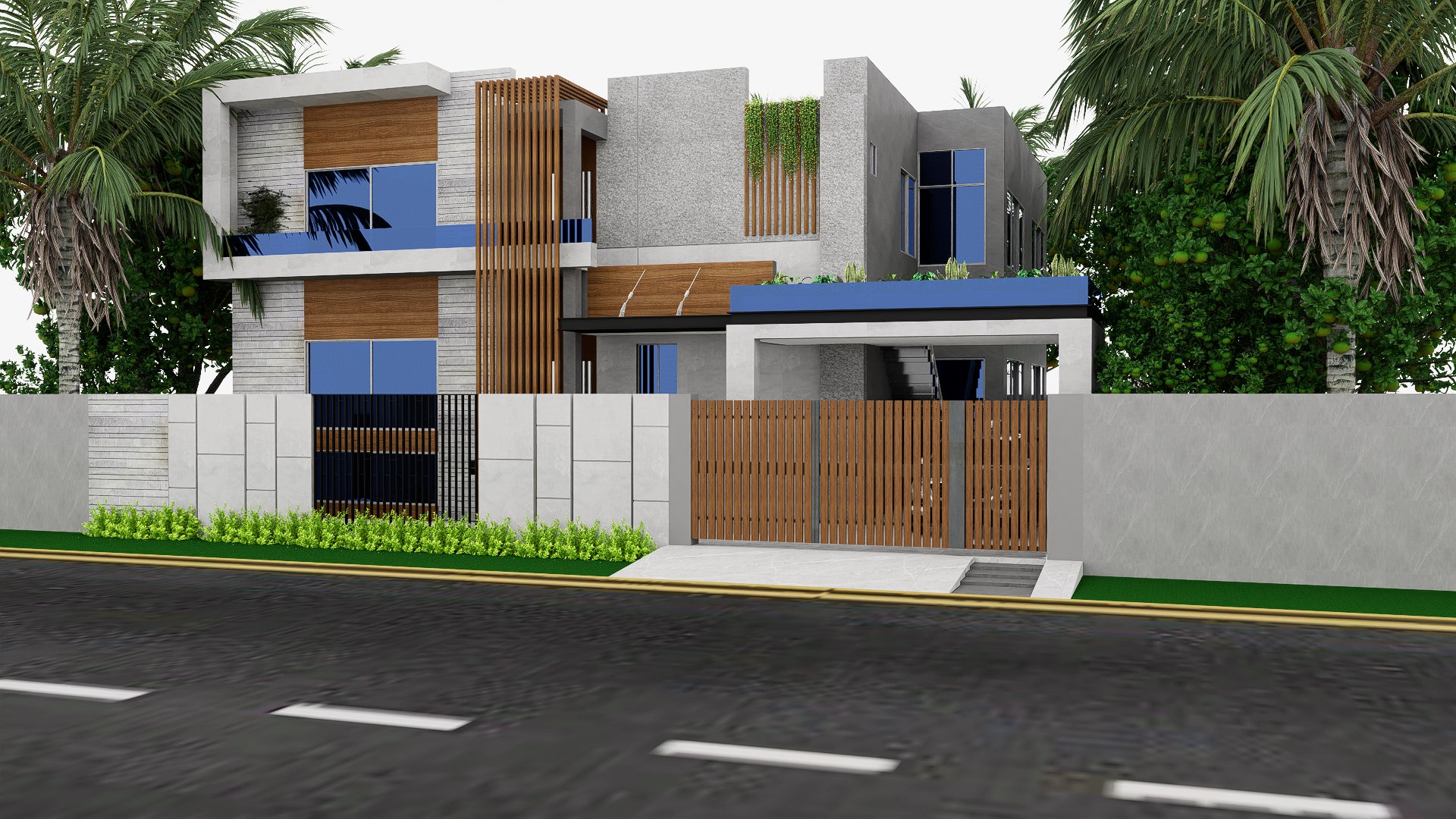 House Elevation Design 3D Model - TurboSquid 2117022