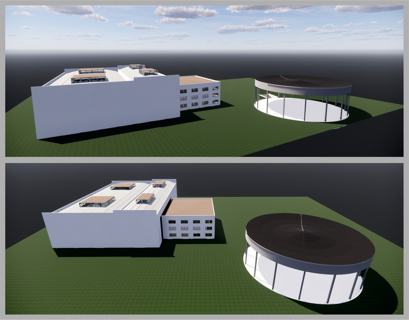 Industrial Complex Model - TurboSquid 2194580