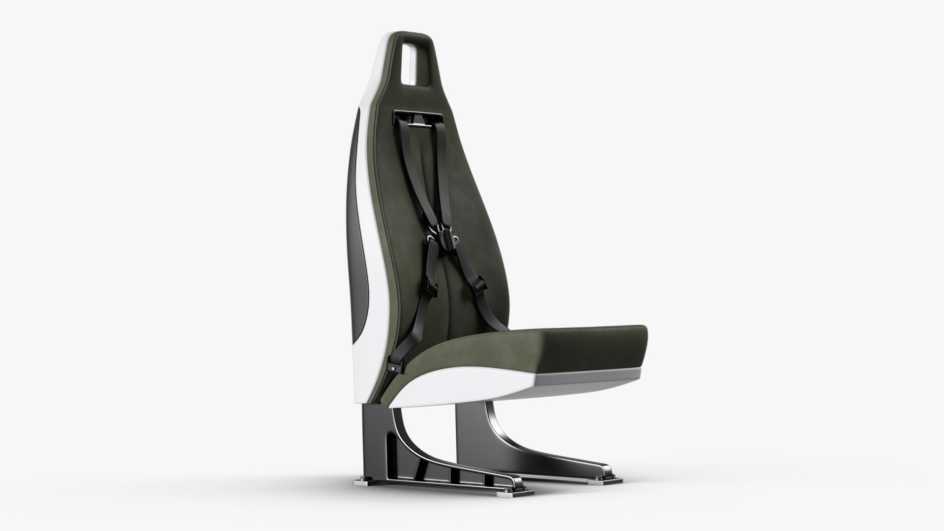 Private Helicopter Passenger Seat 3D Model - TurboSquid 2310213