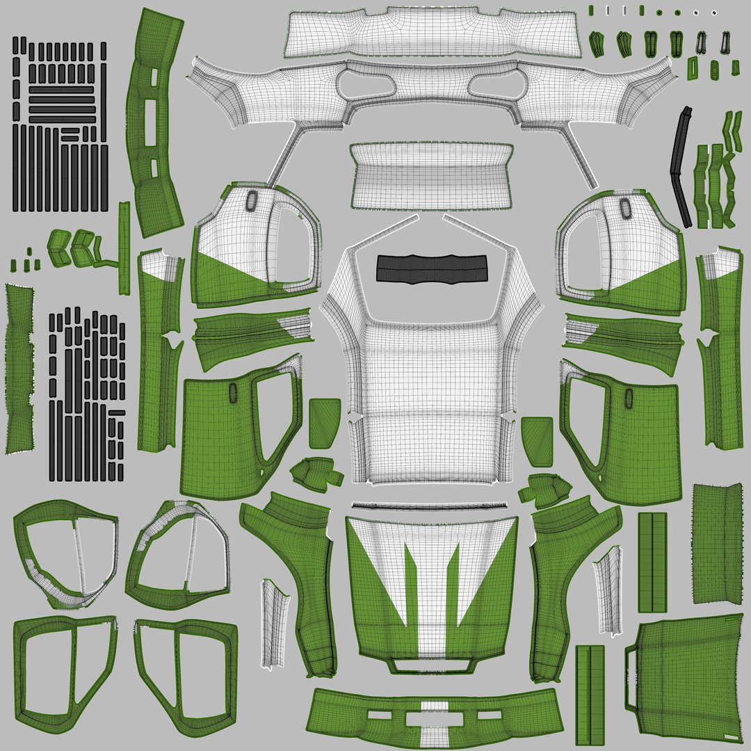General Sedan DTM Version Model - TurboSquid 1966007