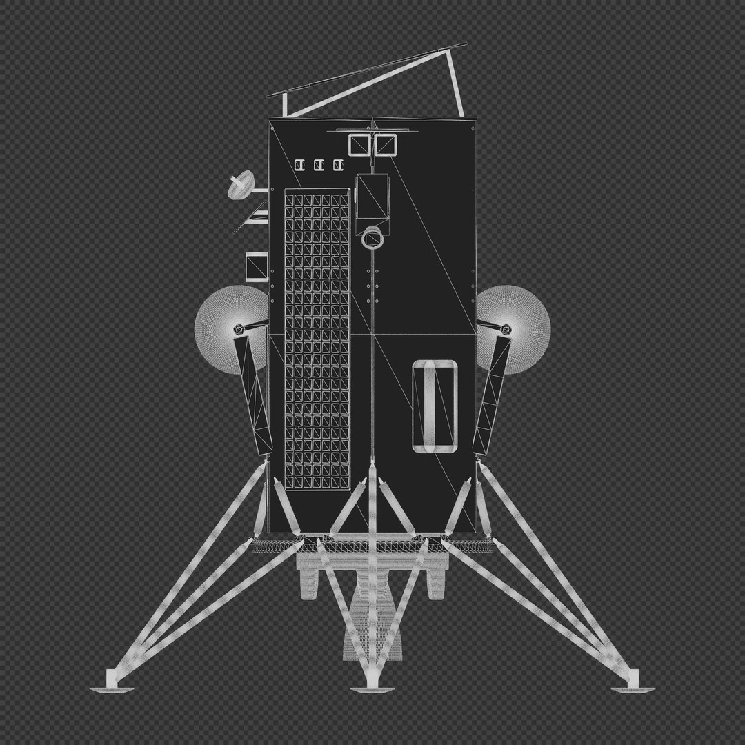 3D Intuitive Machines Nova-C Lunar Lander Model - TurboSquid 2194724