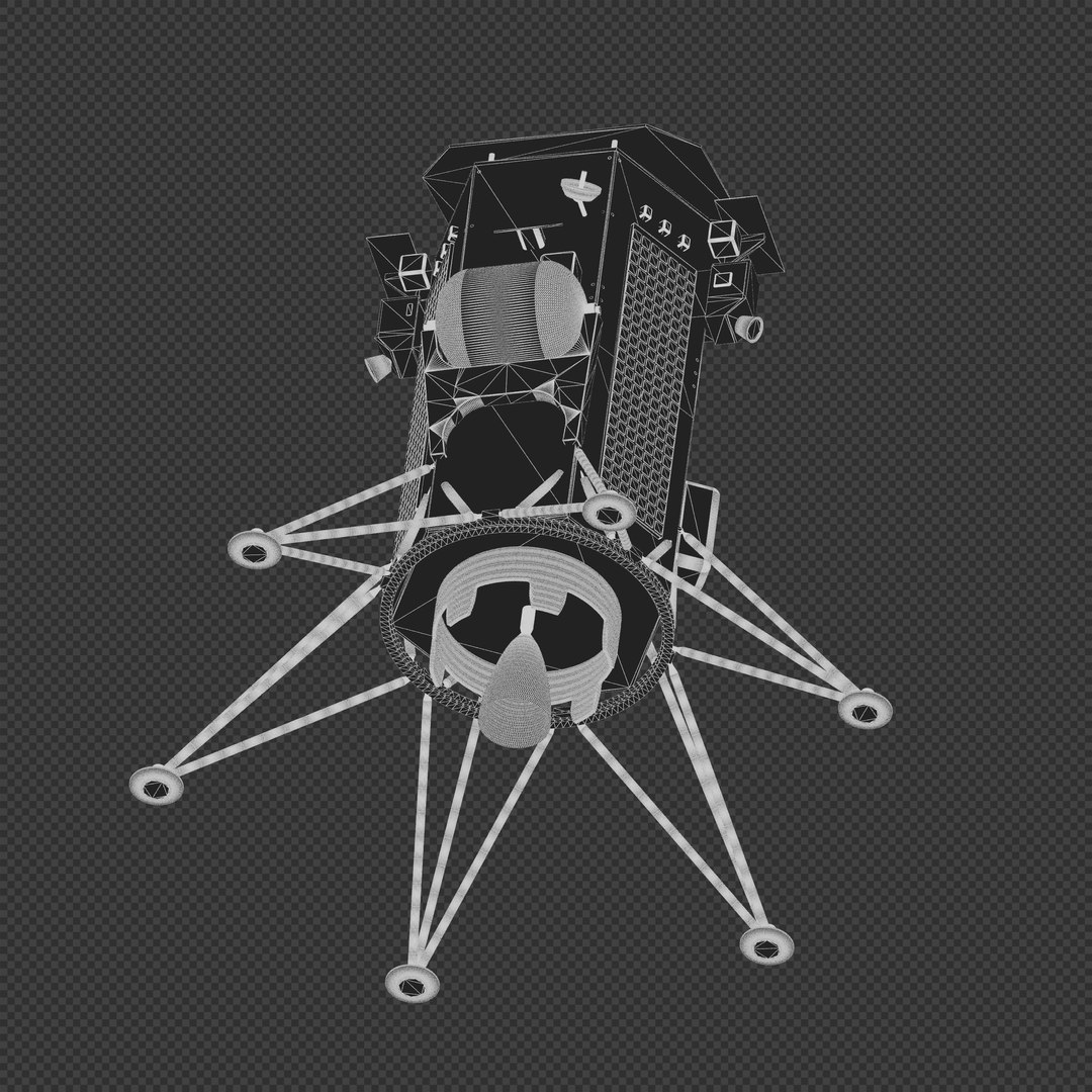 3D Intuitive Machines Nova-C Lunar Lander Model - TurboSquid 2194724
