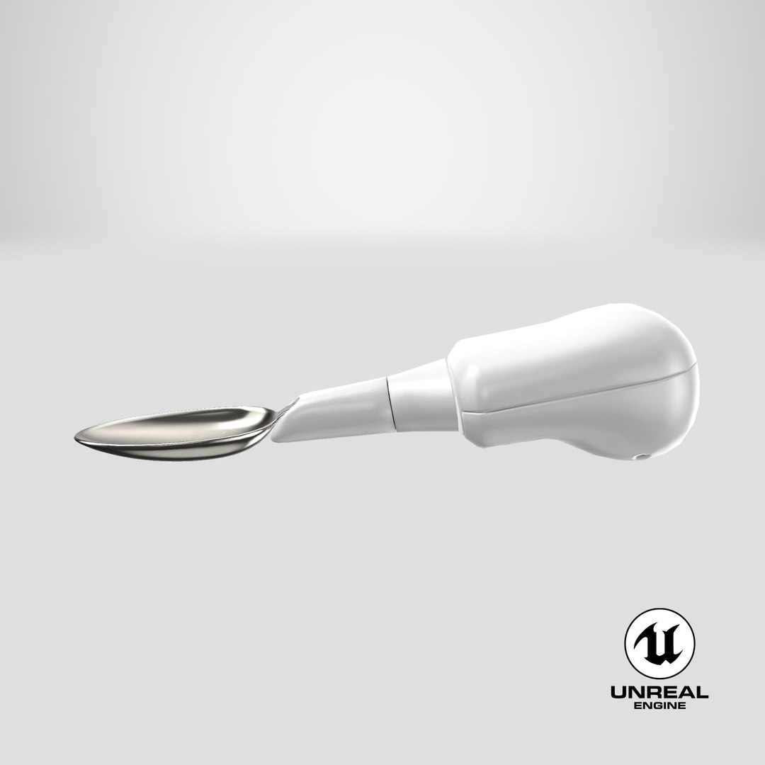 Self-stabilizing spoon 3D model - TurboSquid 1297008