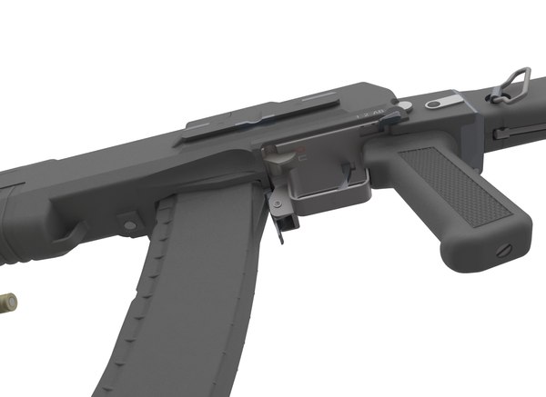 AN-94尼科诺夫突击步枪3D模型 - TurboSquid 666671