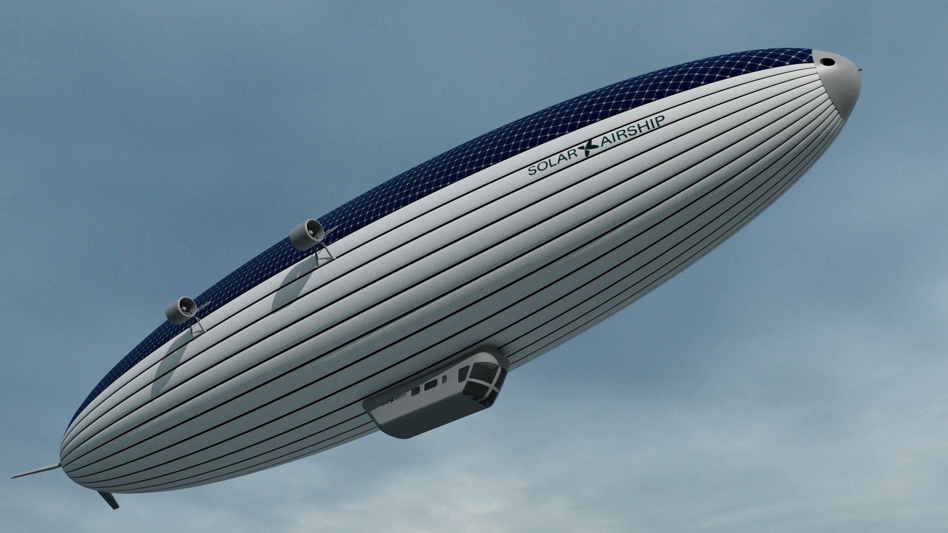 Solar Airship 3D - TurboSquid 2133872