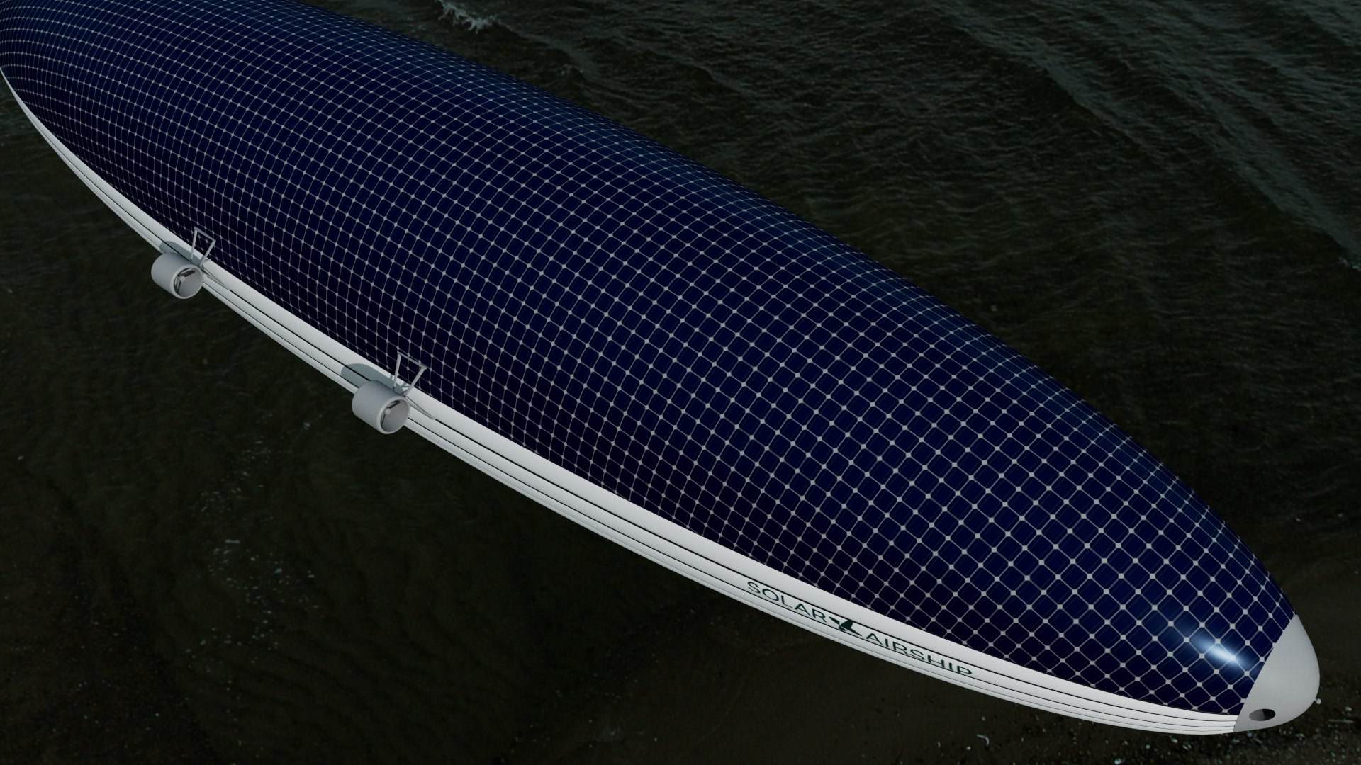Solar Airship 3D - TurboSquid 2133872