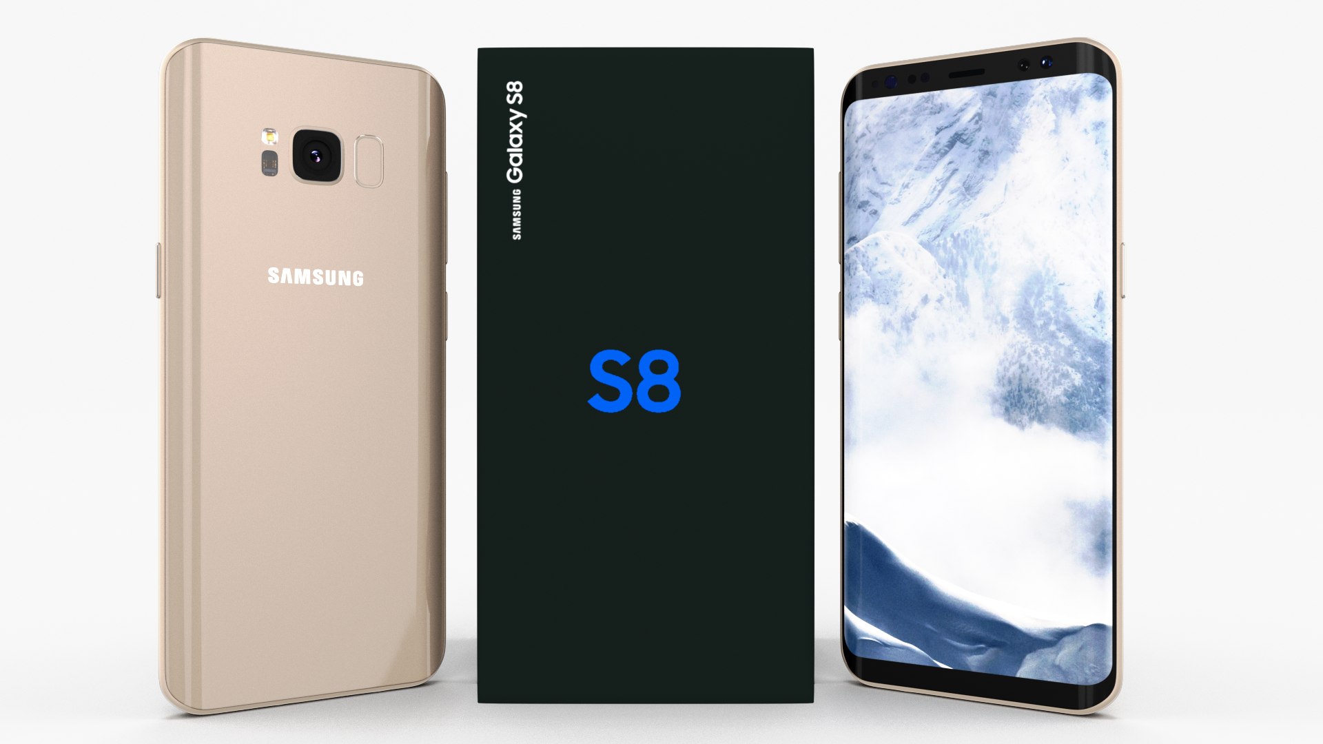 Samsung Galaxy S8 3D Model - TurboSquid 1154007