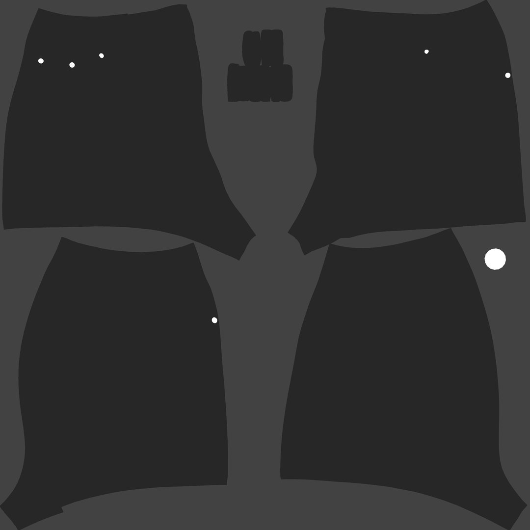 Mid Rise White Denim Shorts 3d Model Turbosquid 2072183