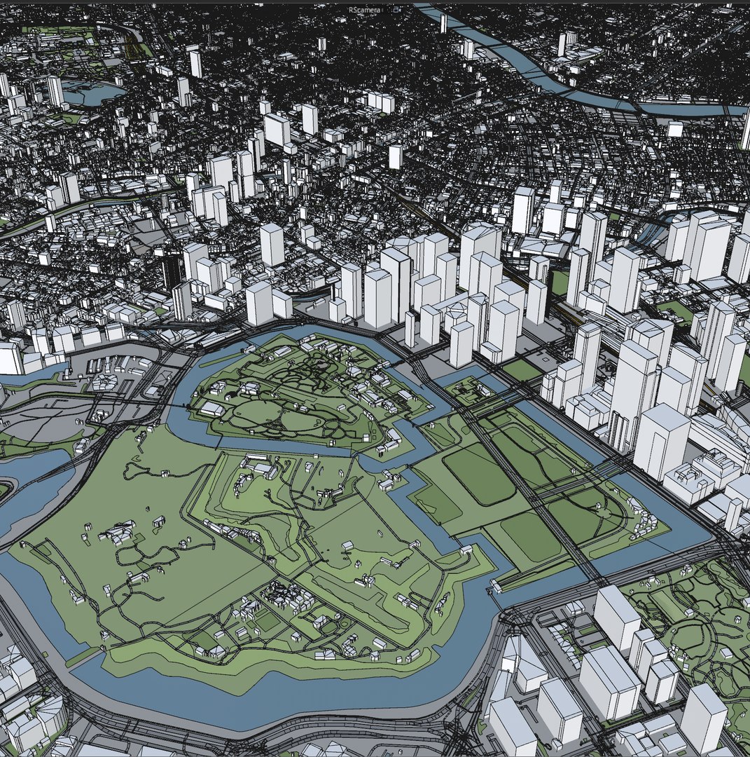 Tokyo City Japan 3D - TurboSquid 2356798