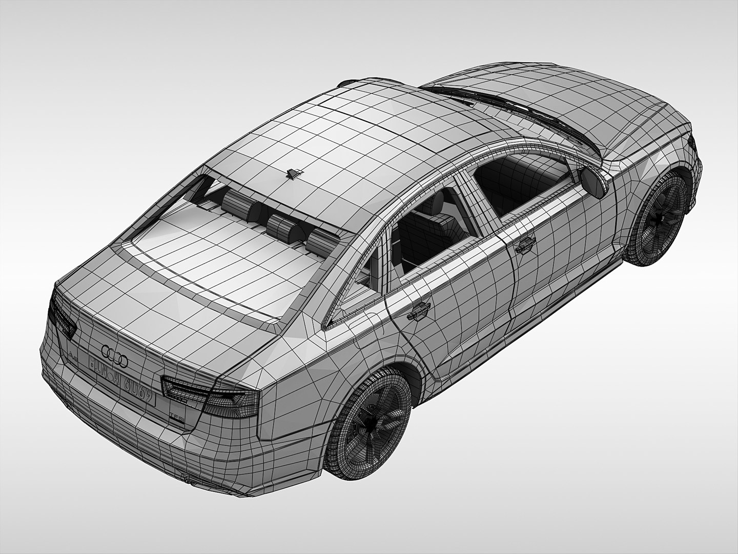 3d Model Audi Car