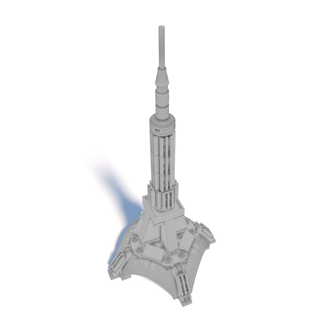 3D Model Lego - Tokyo Tower - TurboSquid 1820617