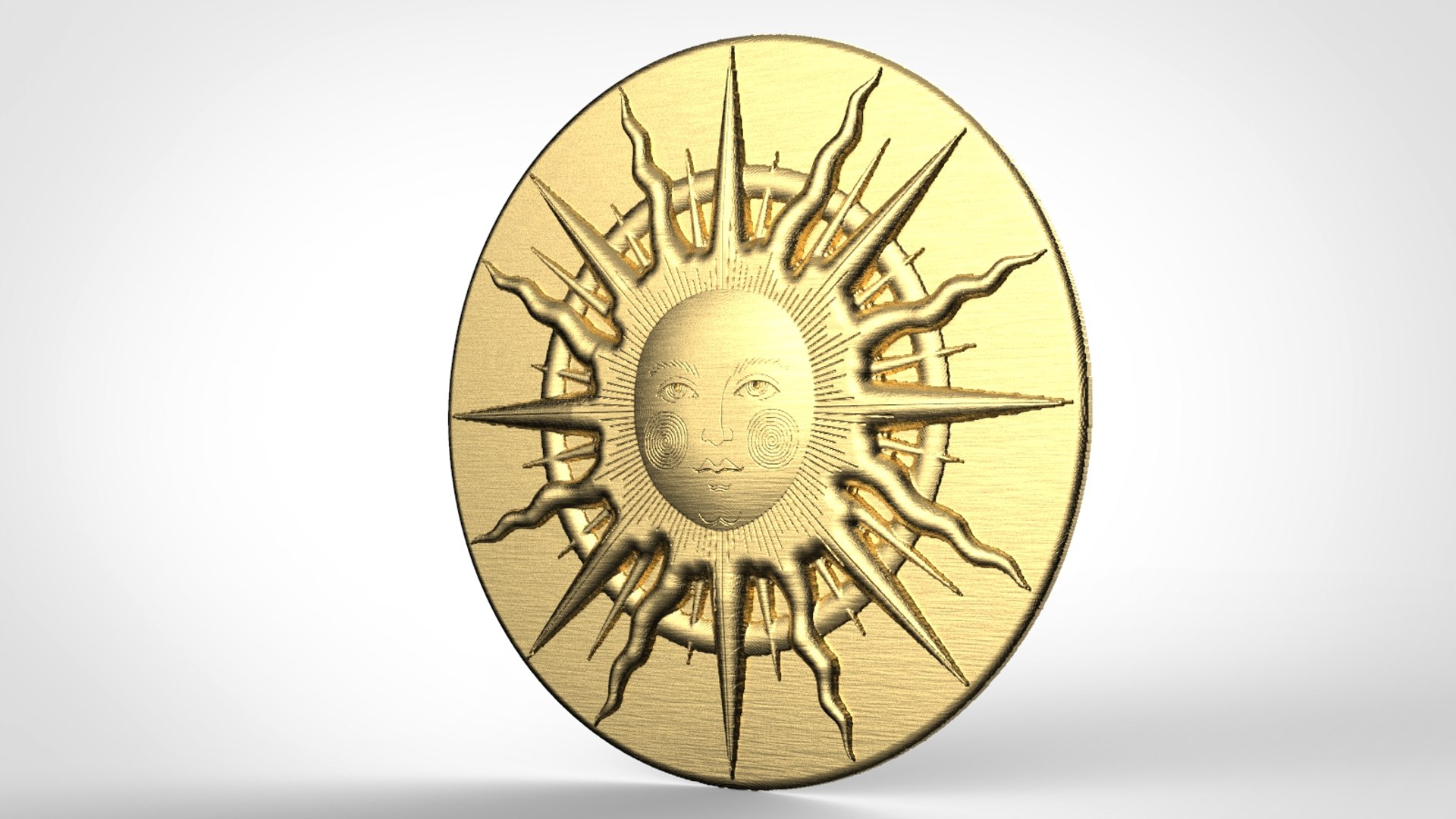 3D sun medieval model - TurboSquid 1485888