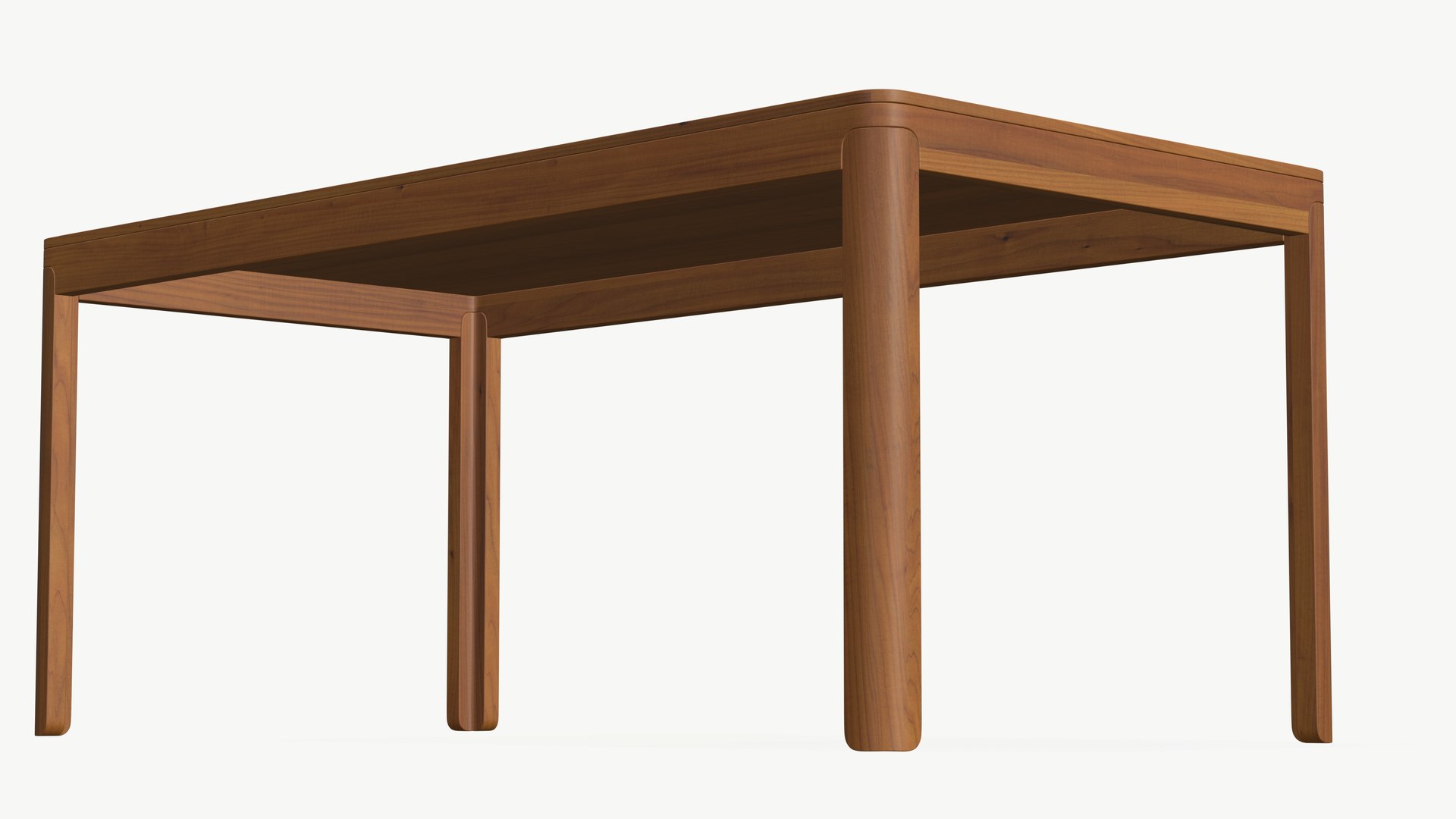 Wooden Dining Table New Design 3D Model - TurboSquid 2000046