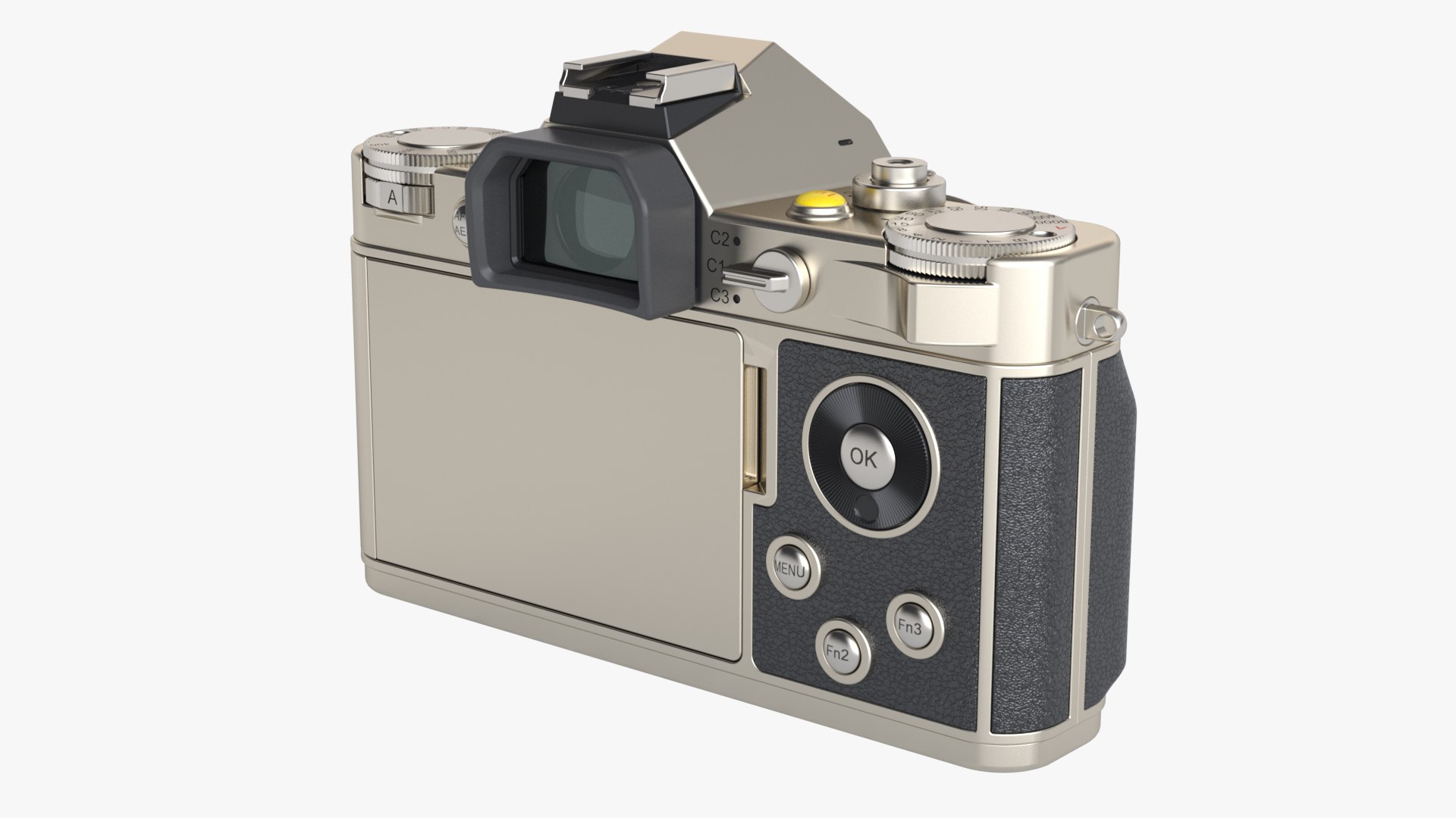 Vintage Mirrorless Camera 3D Model - TurboSquid 1962027