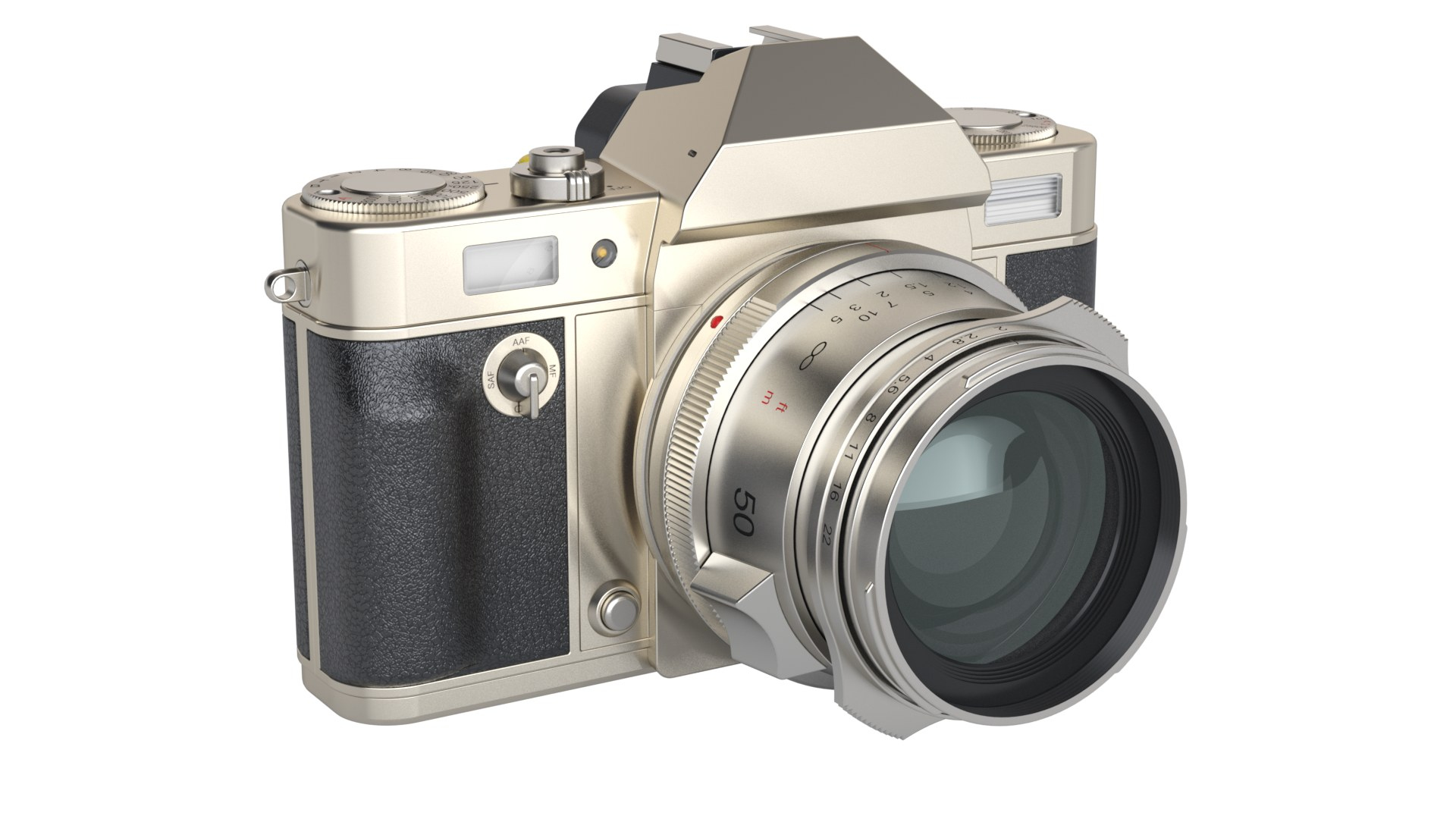 Vintage Mirrorless Camera 3D Model - TurboSquid 1962027