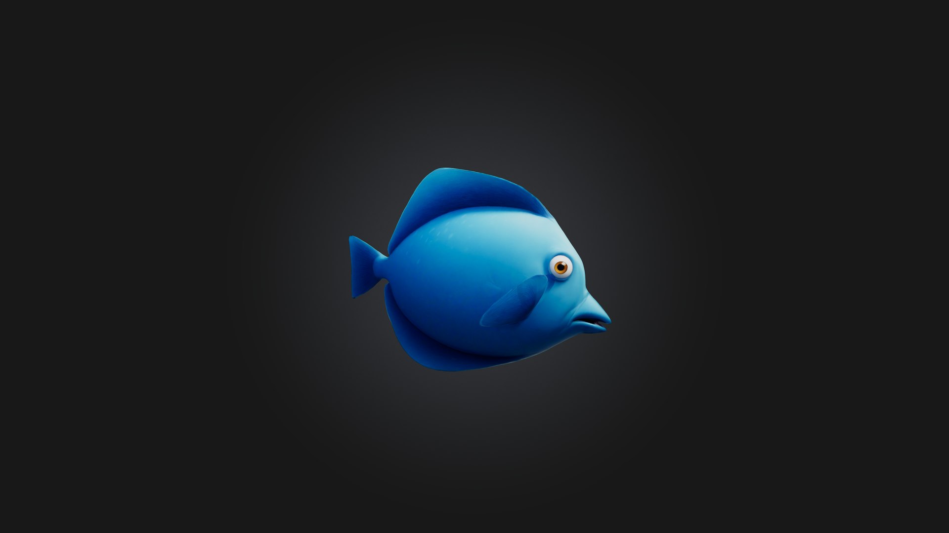Cartoon Fish - TurboSquid 2291618