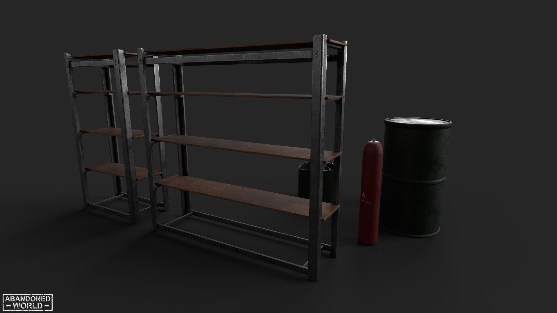 Warehouse Props Set 3D Model - TurboSquid 1871611