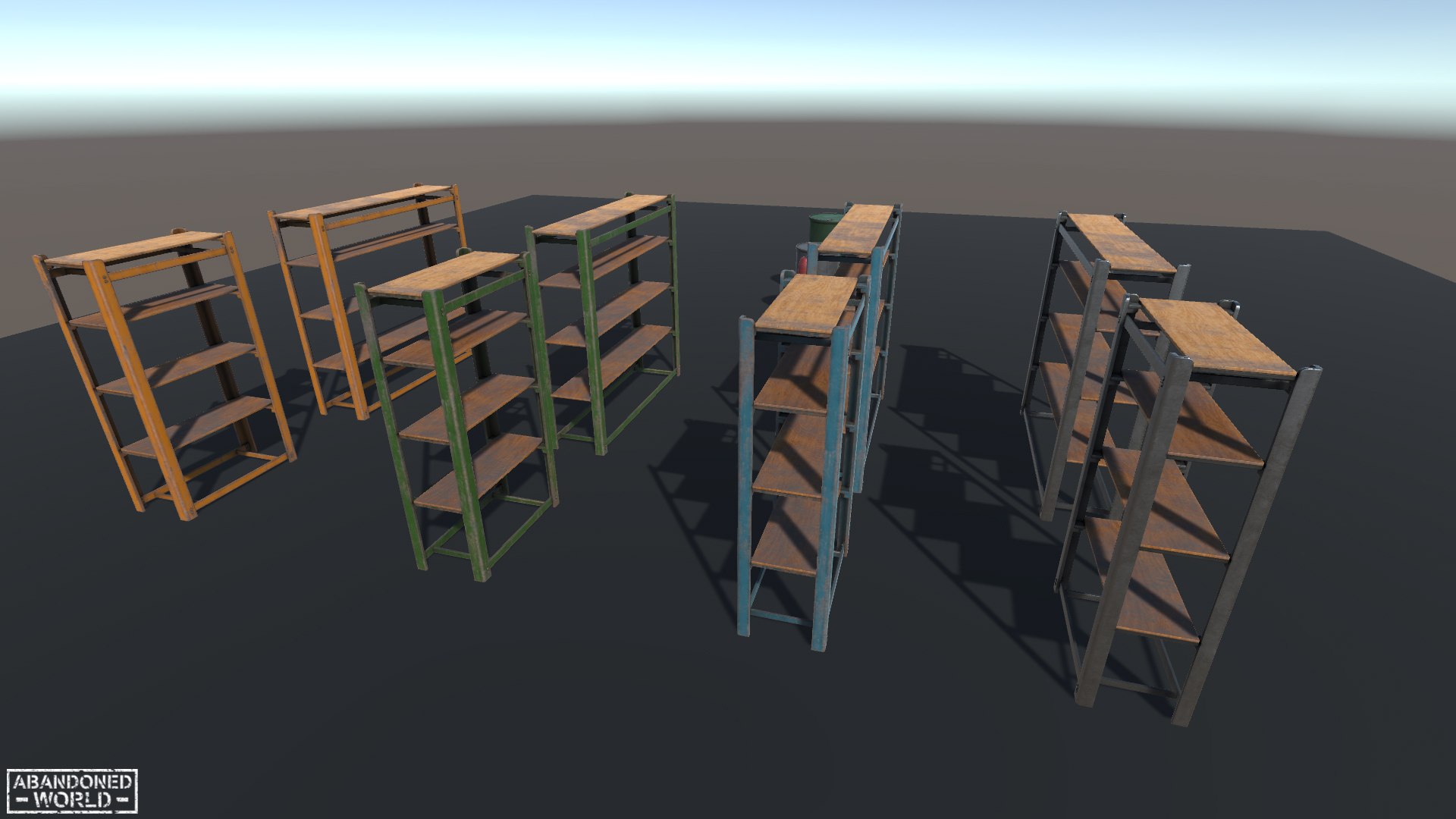 Warehouse Props Set 3D Model - TurboSquid 1871611