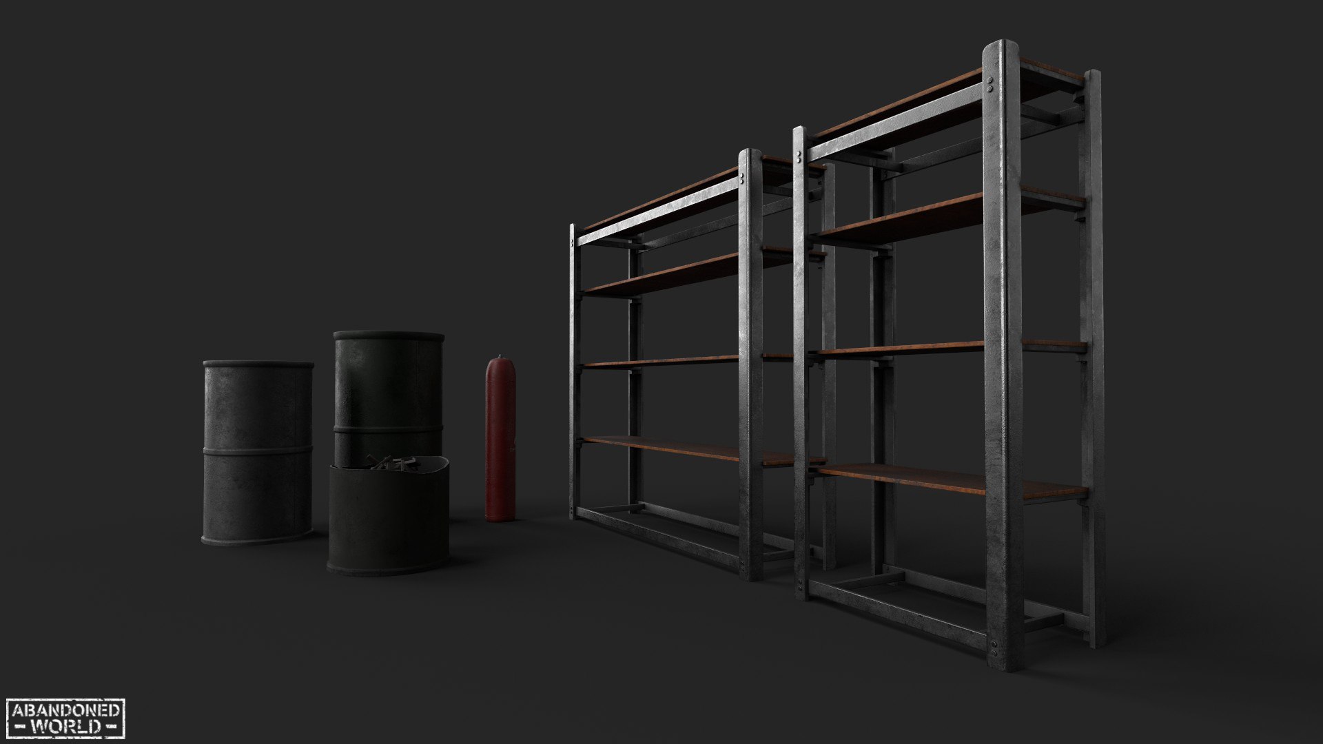 Warehouse Props Set 3D Model - TurboSquid 1871611