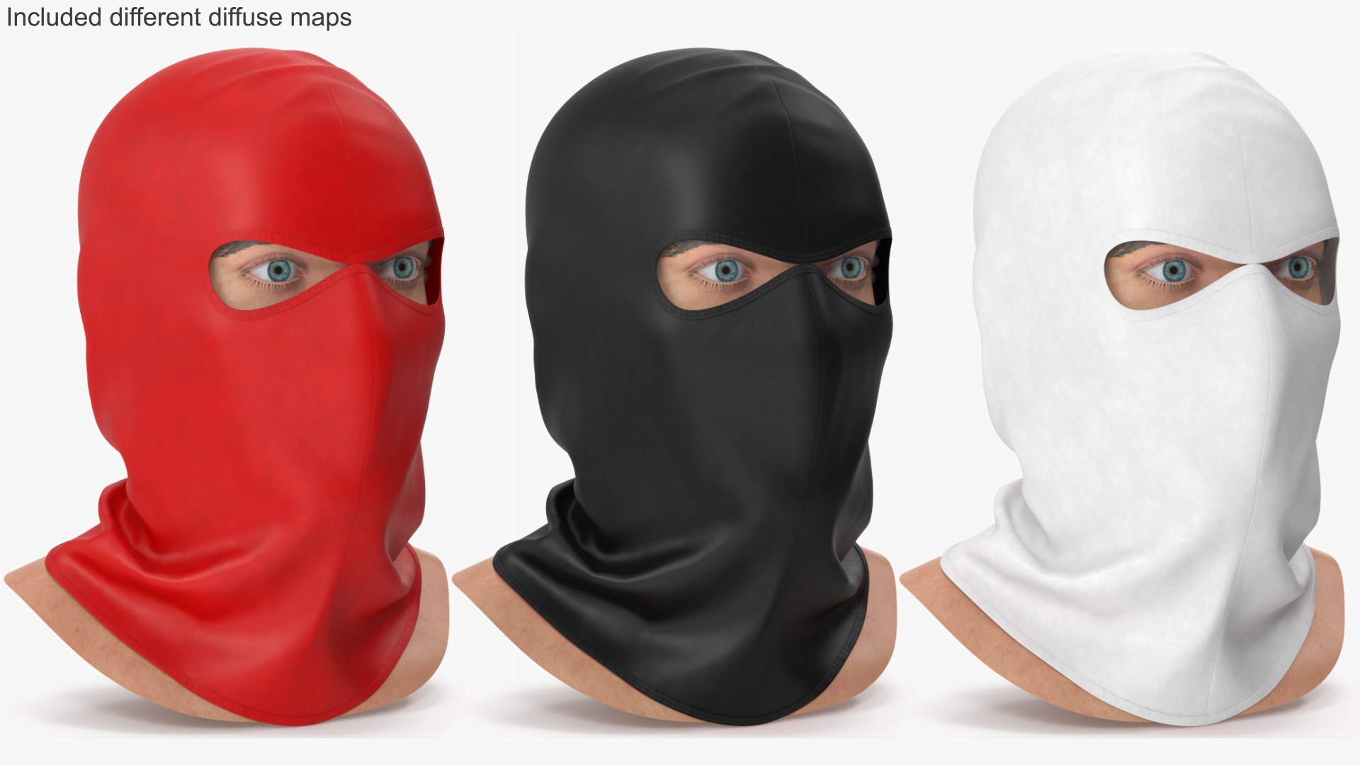 3D Head in a Balaclava 3 - TurboSquid 1910724