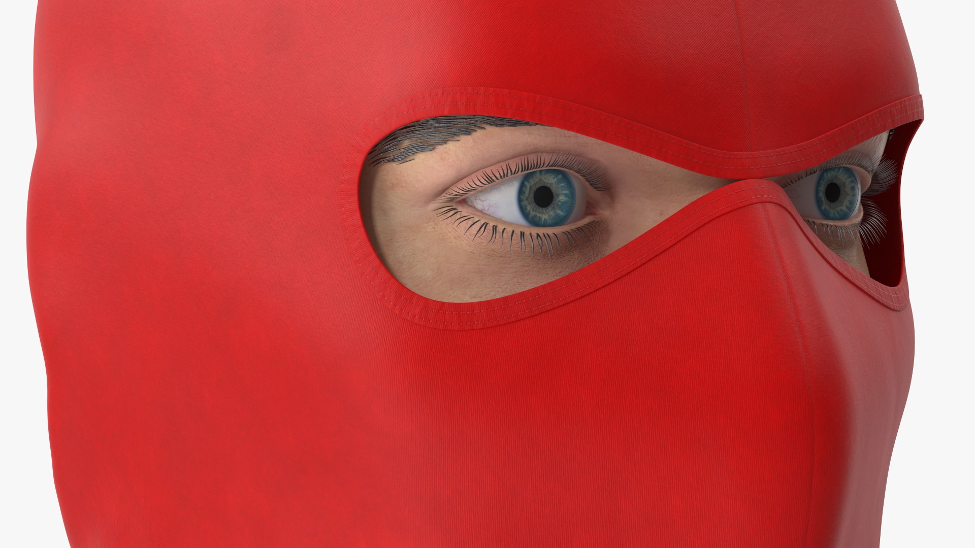 3D Head in a Balaclava 3 - TurboSquid 1910724