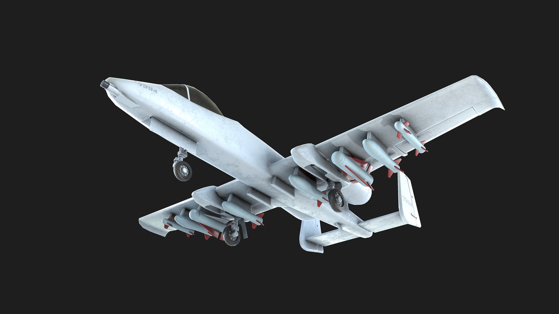 3D Model A-10 Thunderbolt - TurboSquid 1659052
