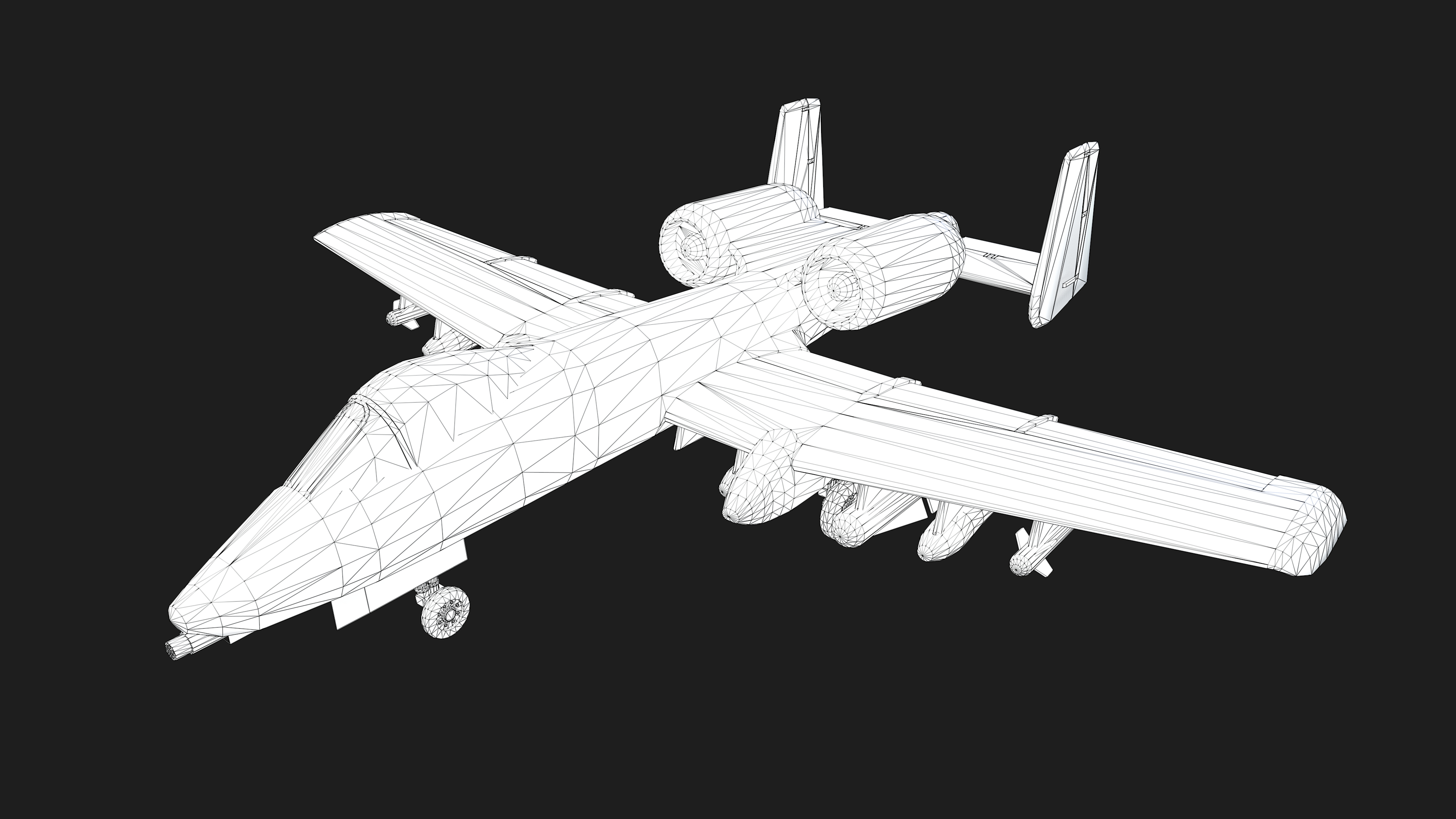 3D model a-10 thunderbolt - TurboSquid 1659052