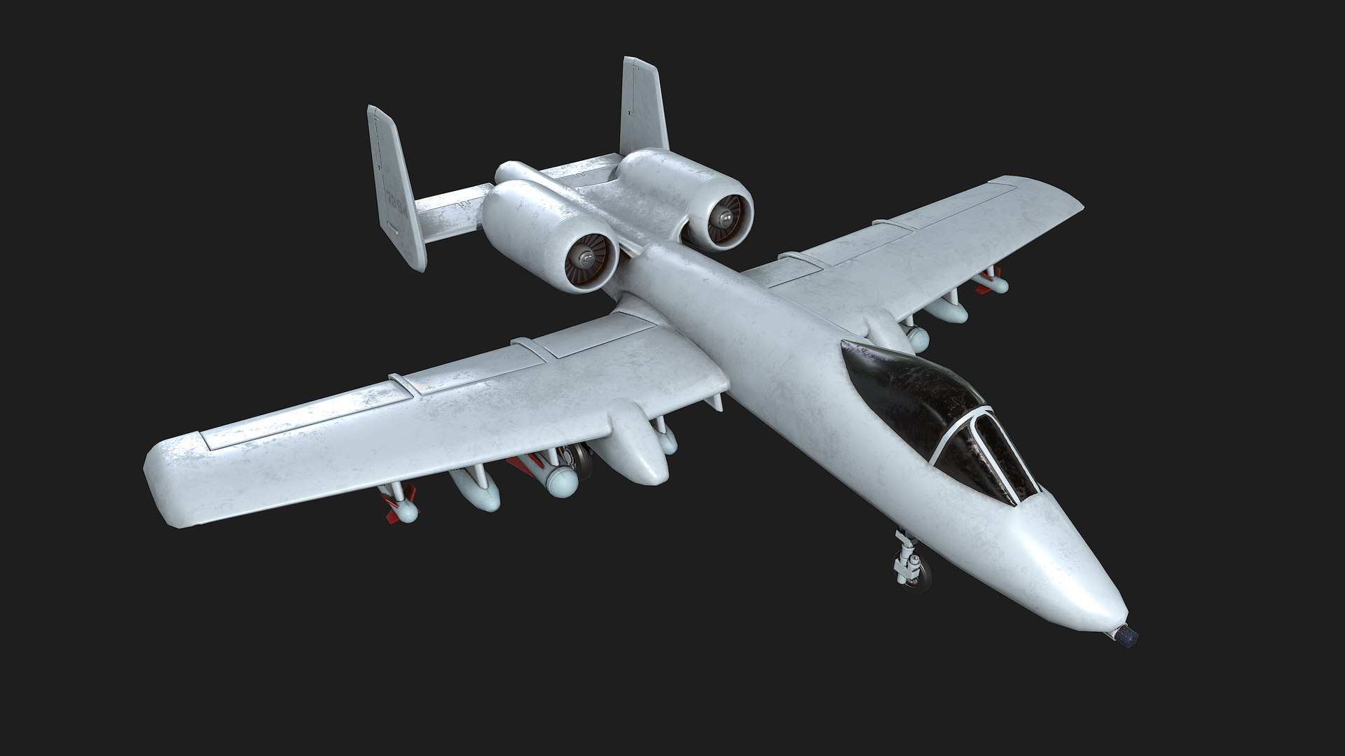 3D Model A-10 Thunderbolt - TurboSquid 1659052