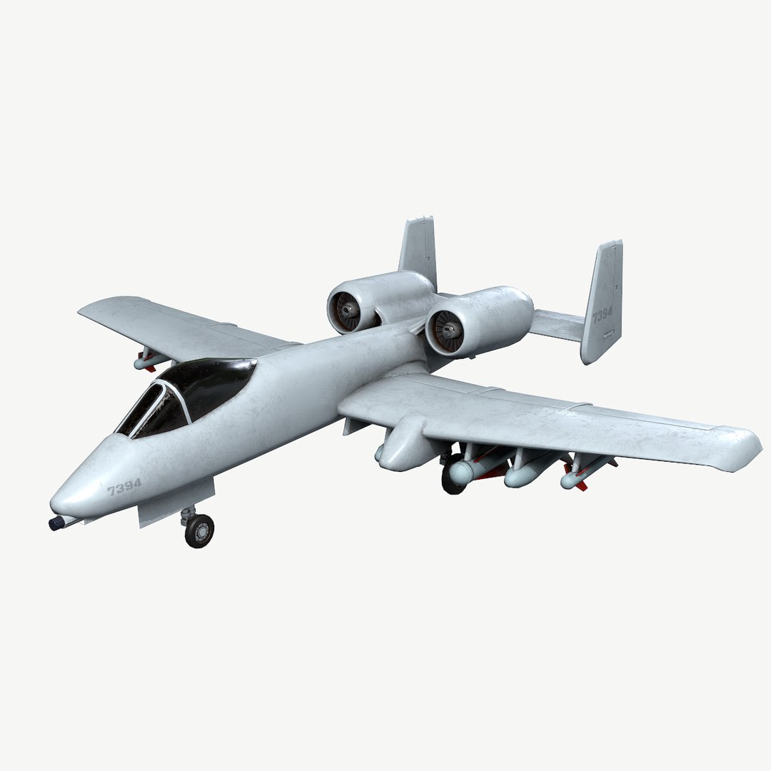 3D Model A-10 Thunderbolt - TurboSquid 1659052