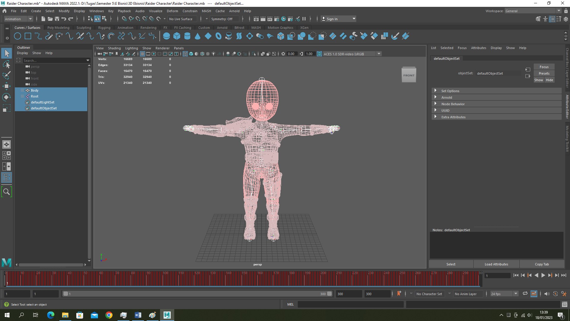 3D Raider Character And Animation Model - TurboSquid 2015707