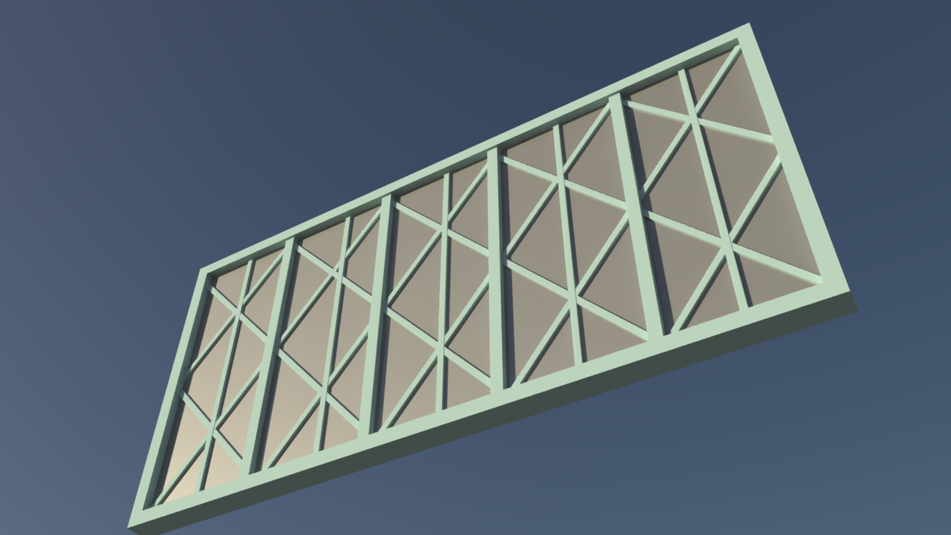 Window Frame 3d Model