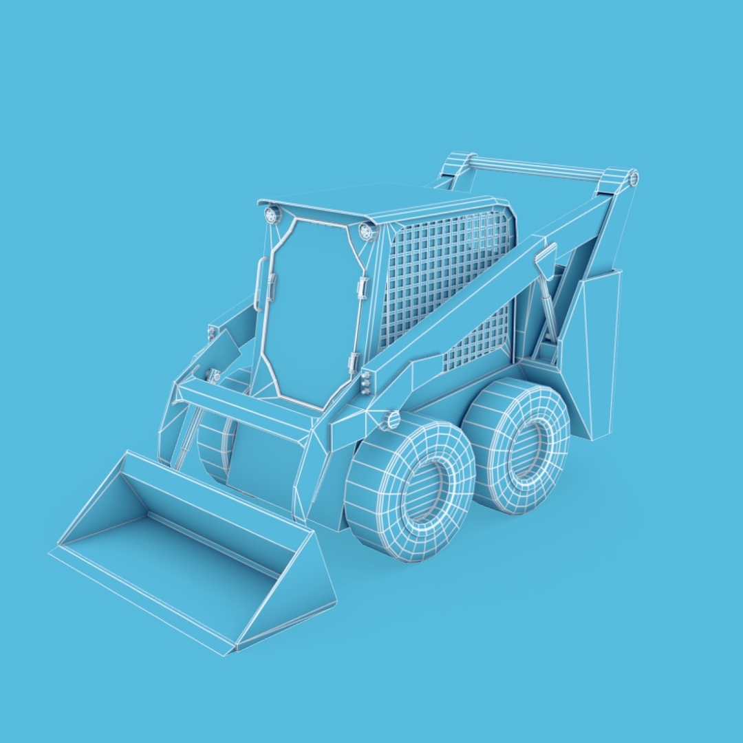 3D Model Skid Loaders - TurboSquid 1202384