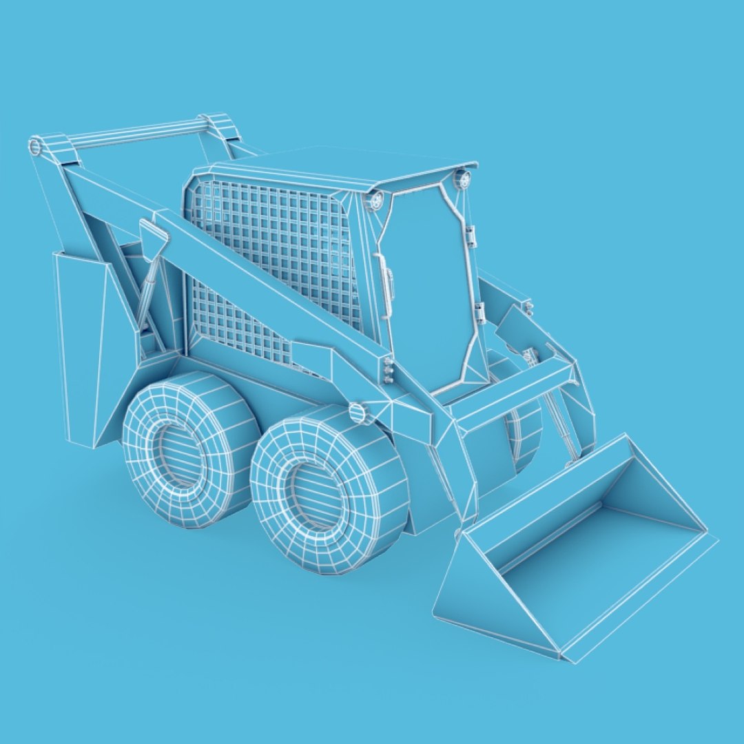 3D Model Skid Loaders - TurboSquid 1202384