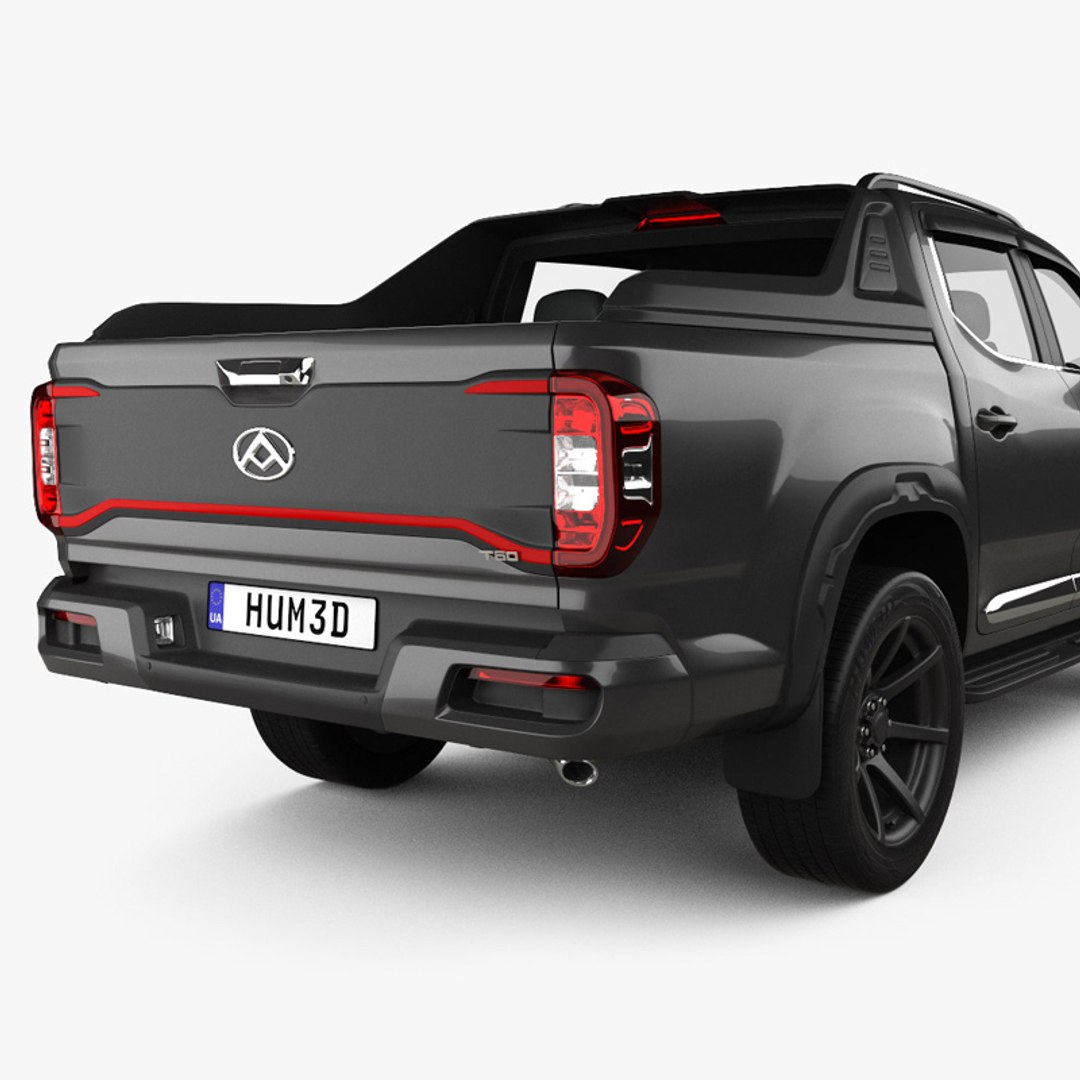 3D LDV T60 Dual Cab 2021 - TurboSquid 1961756