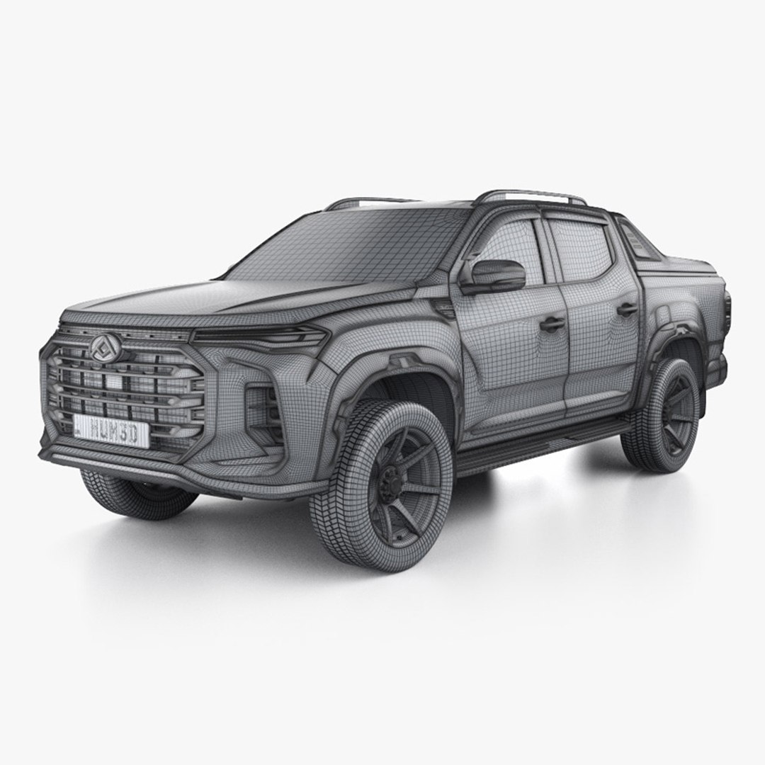 3D LDV T60 Dual Cab 2021 - TurboSquid 1961756